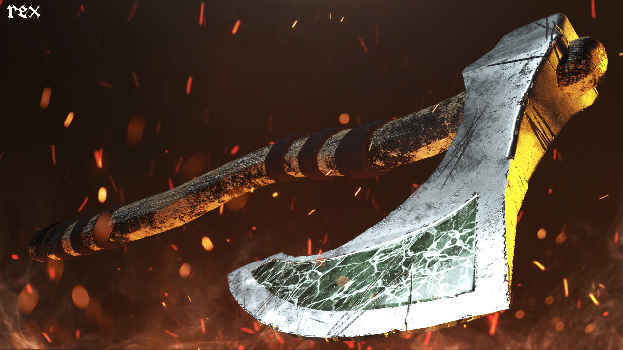 ArtStation - Axe Forged in Fire