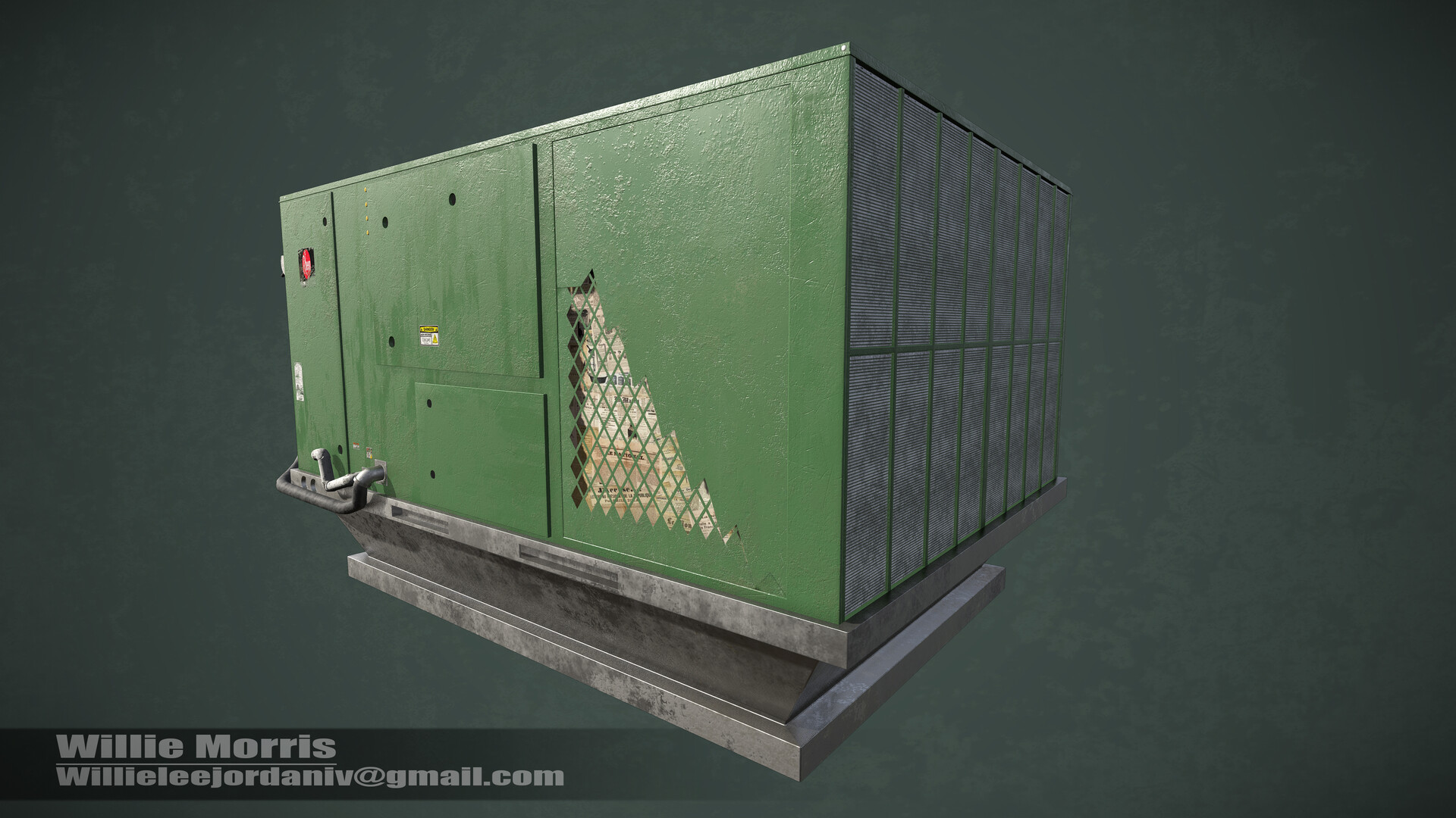 ArtStation - Rooftop A/C Unit