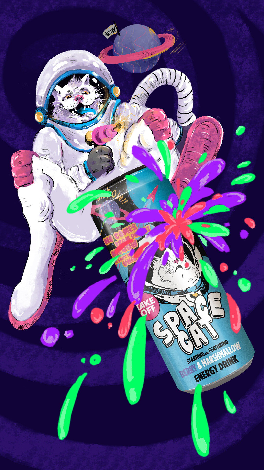 ArtStation - Space Cat