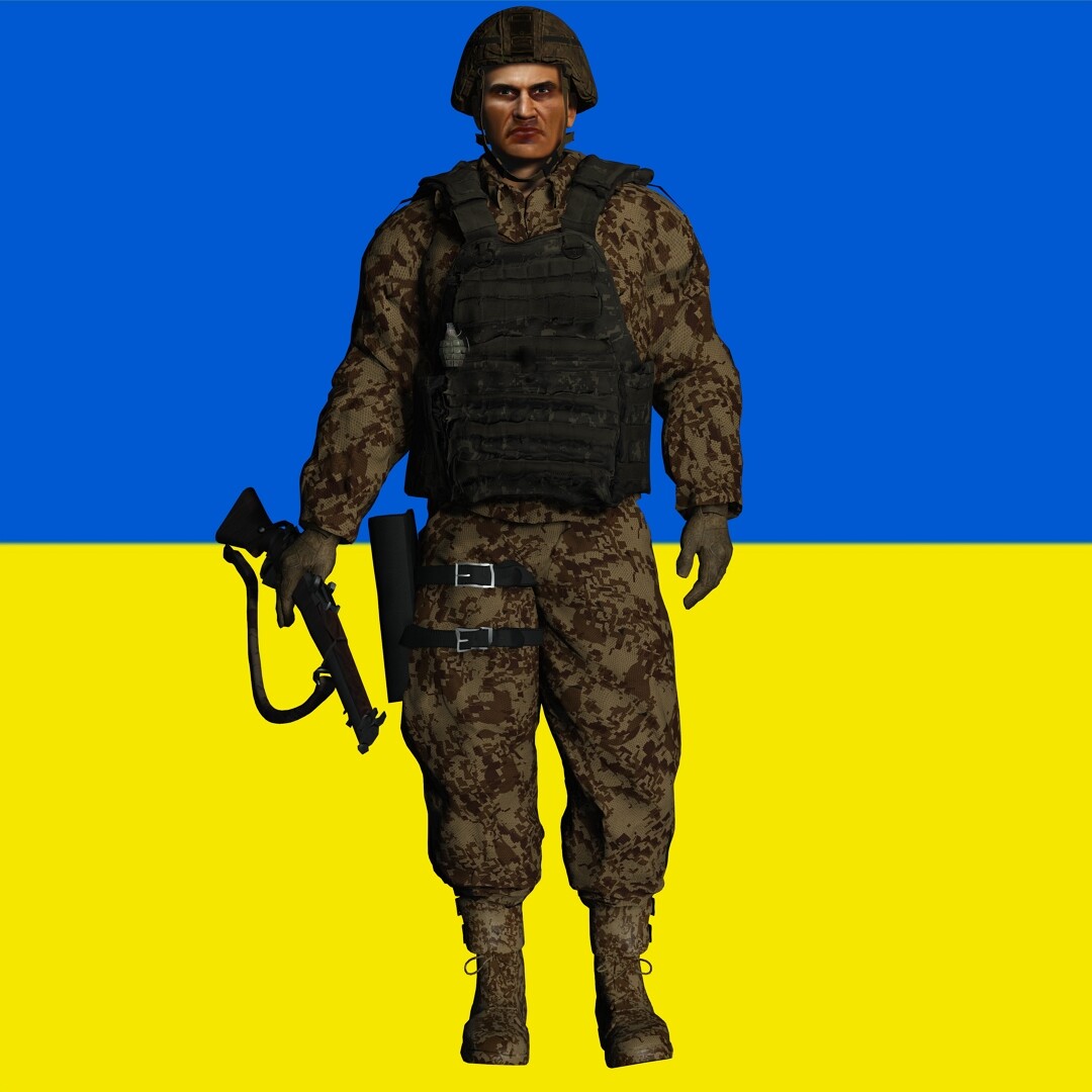 ArtStation - Support Ukraine Defense