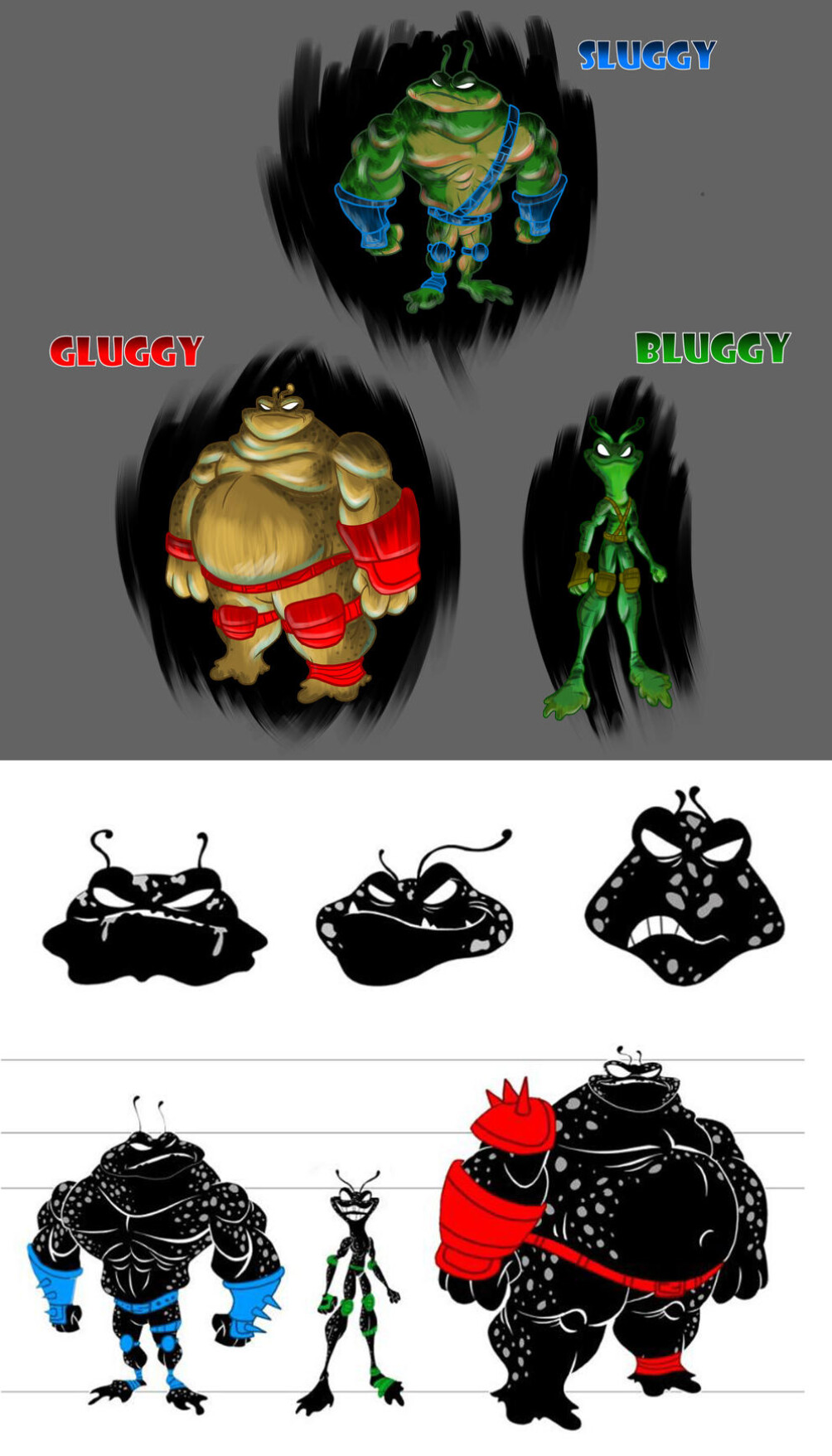 ArtStation - BATTLE SLUGS AVGN MOVIE