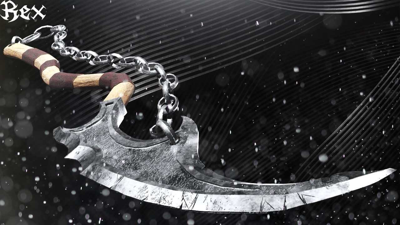 ArtStation - Axe/Scythe Render