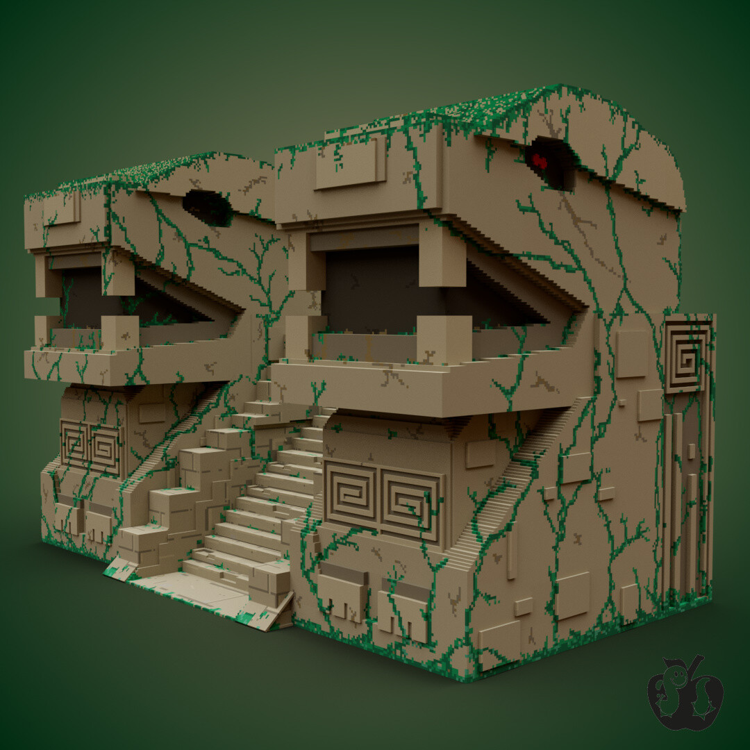 ArtStation - Ancient Temple Entrance