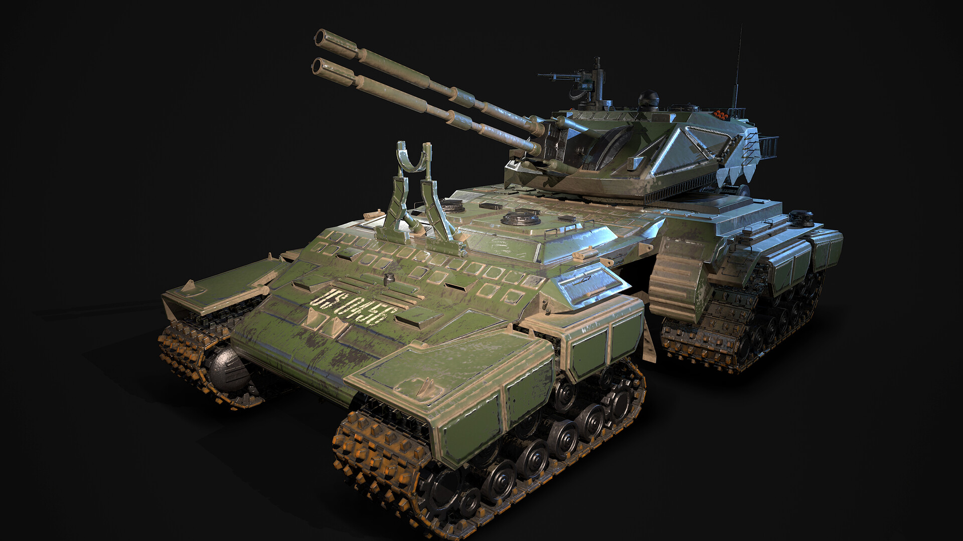 ArtStation - Galeon_ Military Tank