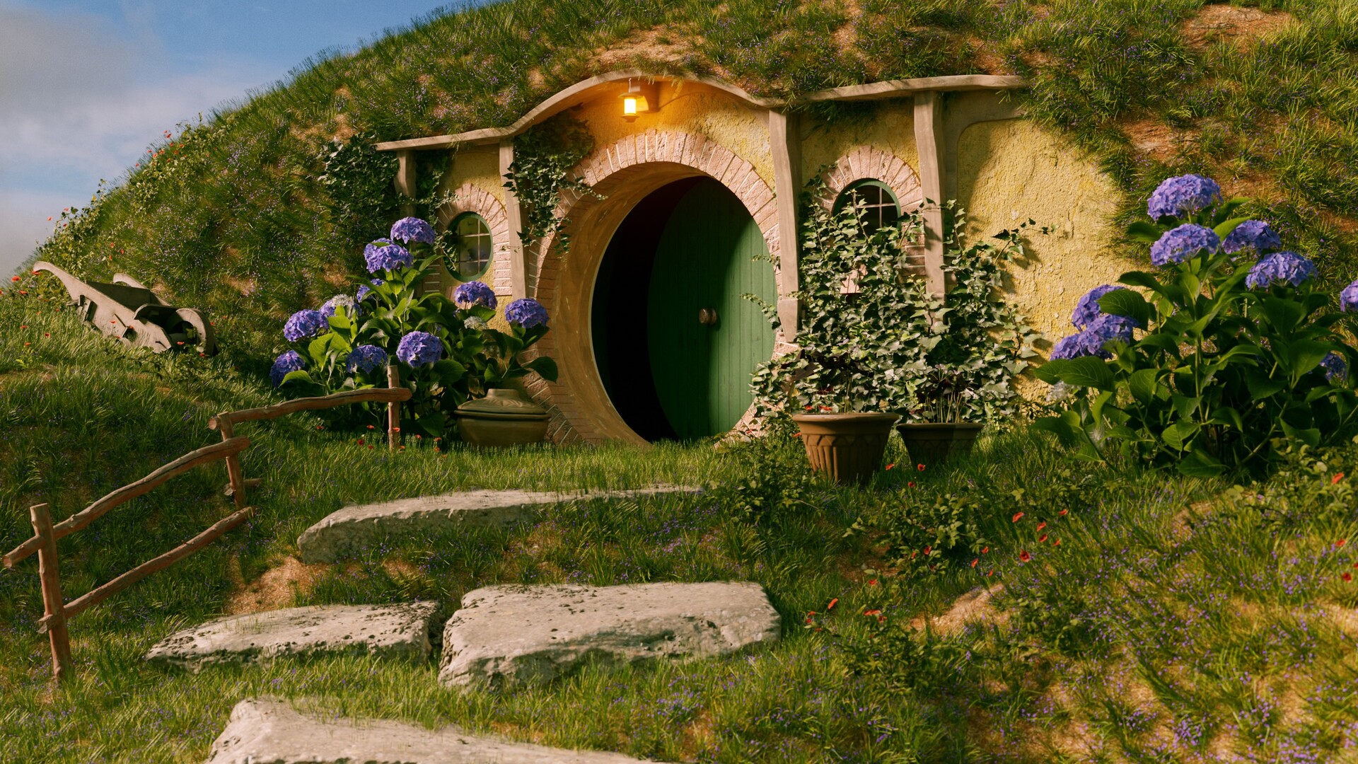 ArtStation - Hobbit House