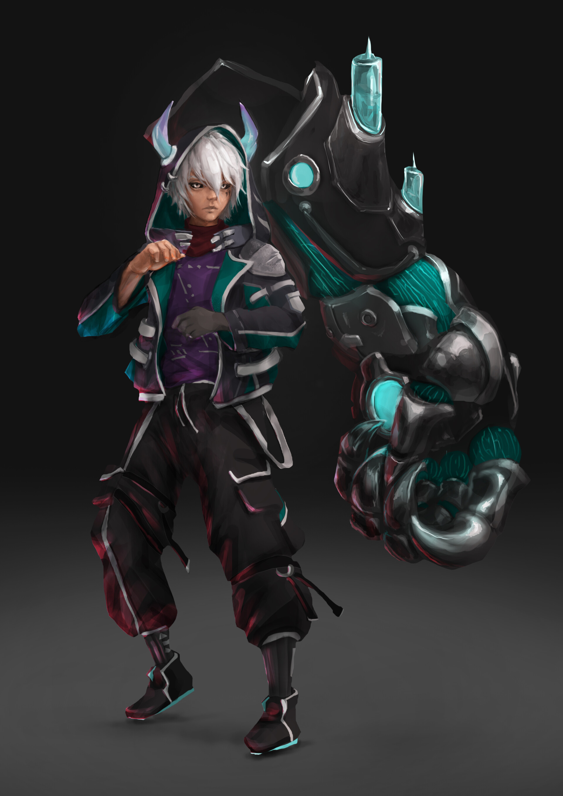 ArtStation - Haru Concept Sheet