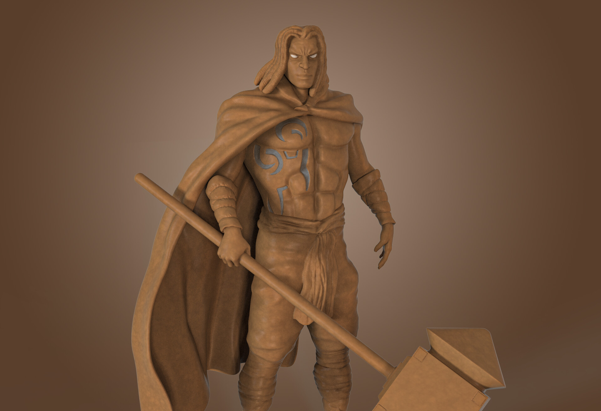 ArtStation - futuristic character modeling