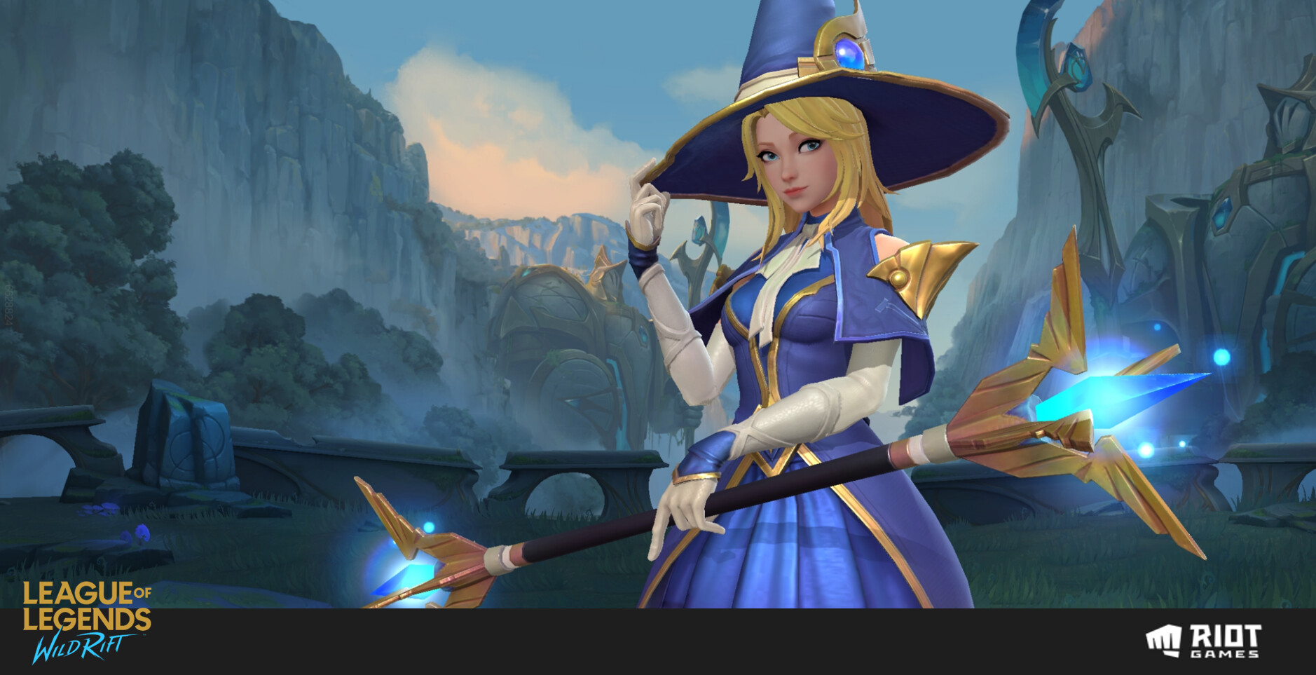 Max Cai - Sorceress Lux Wild Rift Skin Turntable Animation