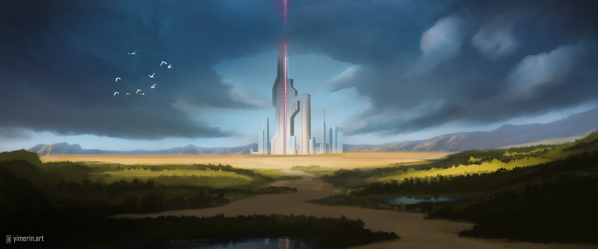 Desolate City Landscape