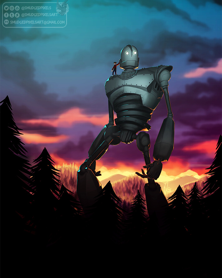 ArtStation - The Iron Giant