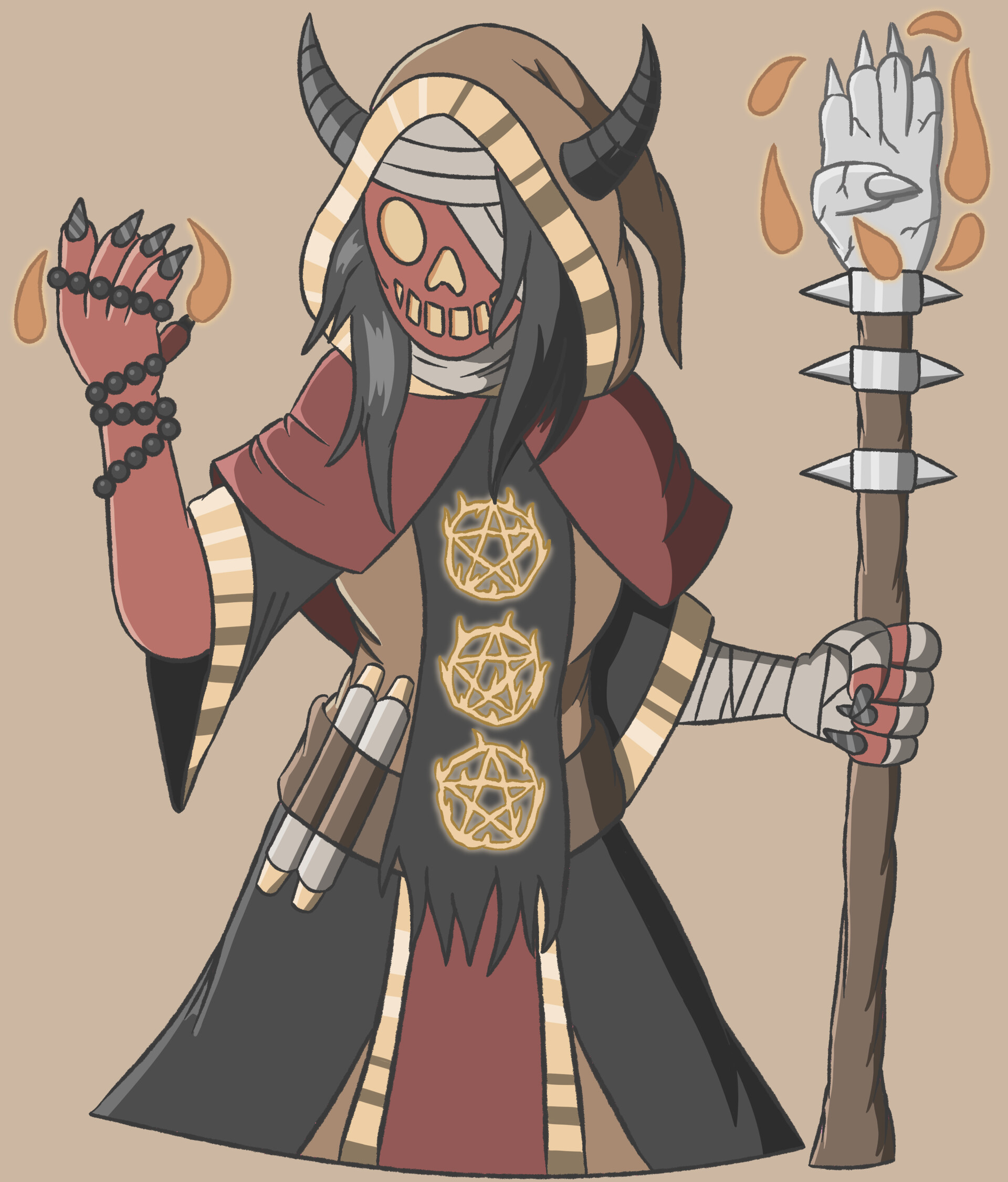 ArtStation - Demon Cleric