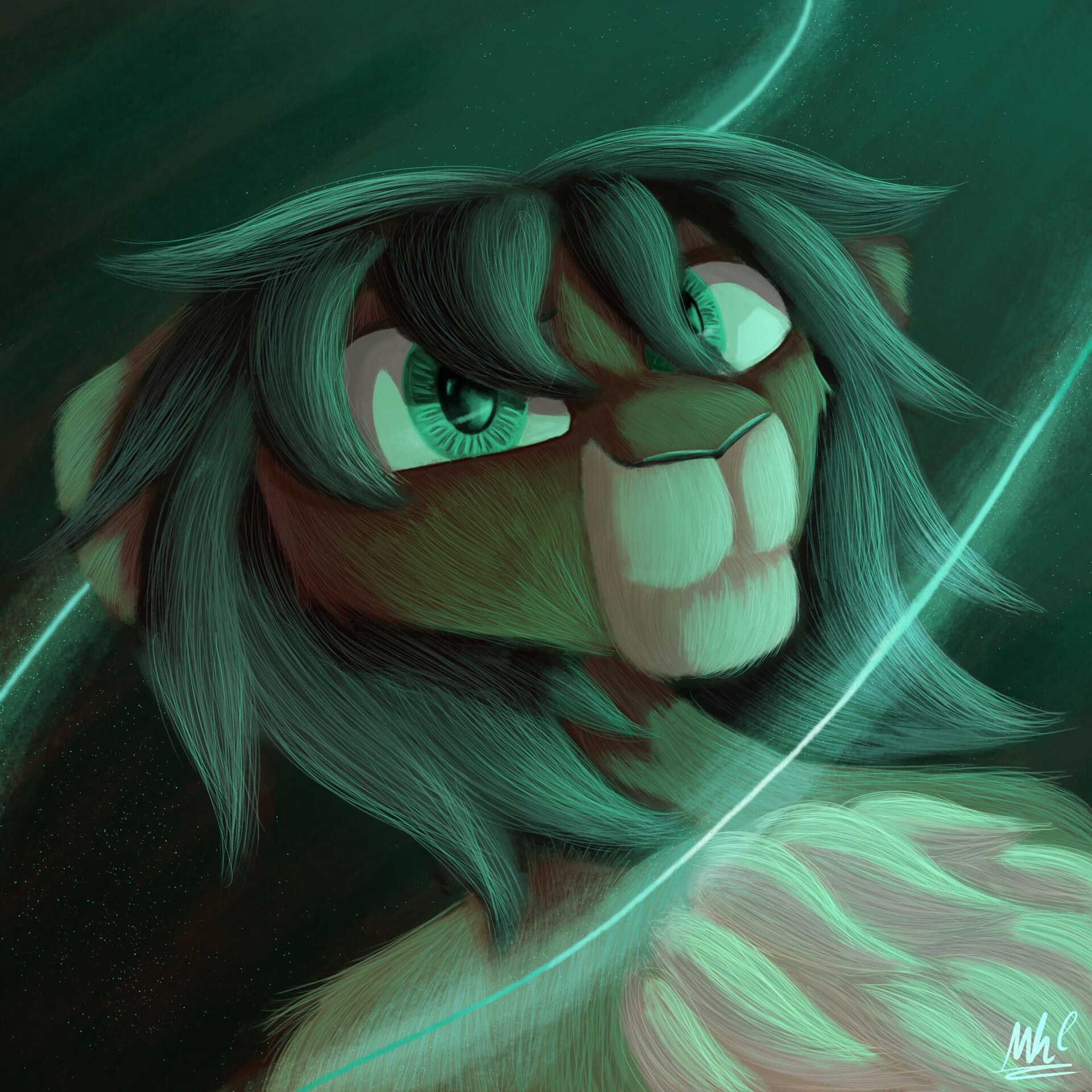 ArtStation - Paintings and lineless work, feat. Conpounation