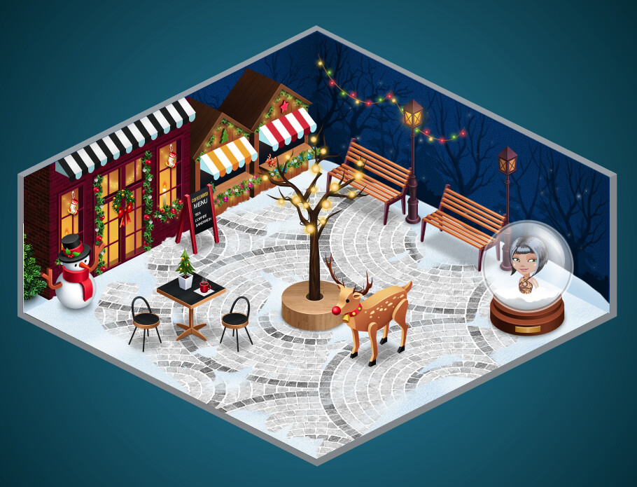 ArtStation - Fair Isometric