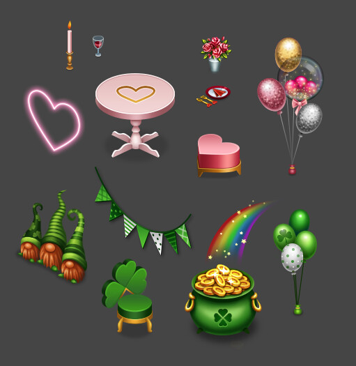 ArtStation - Items Isometric