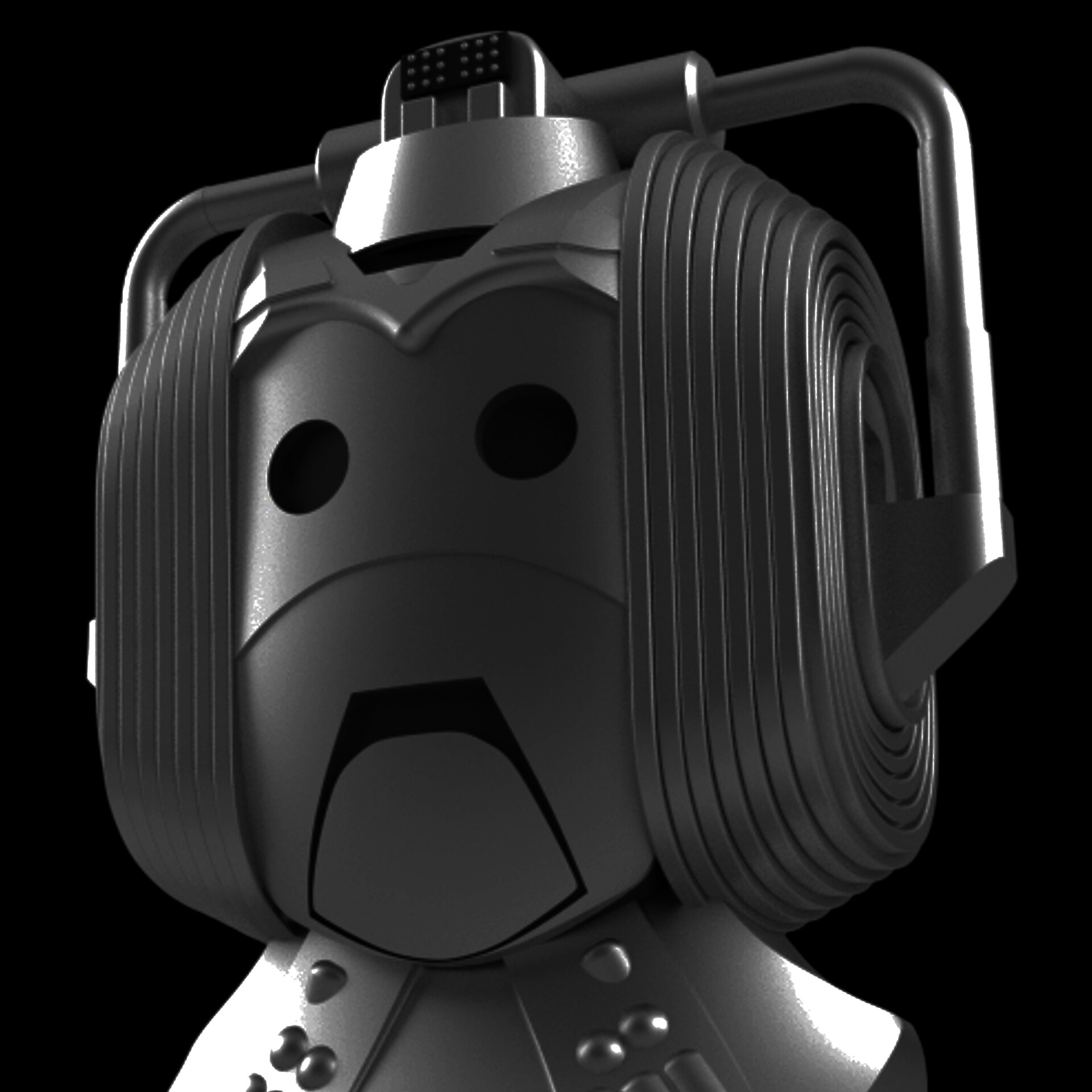 cyberman head dalek