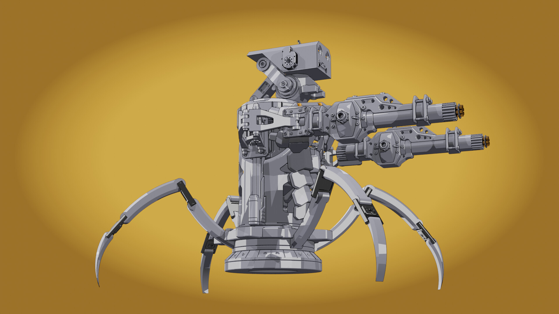 ArtStation - Catton Style futuristic robot