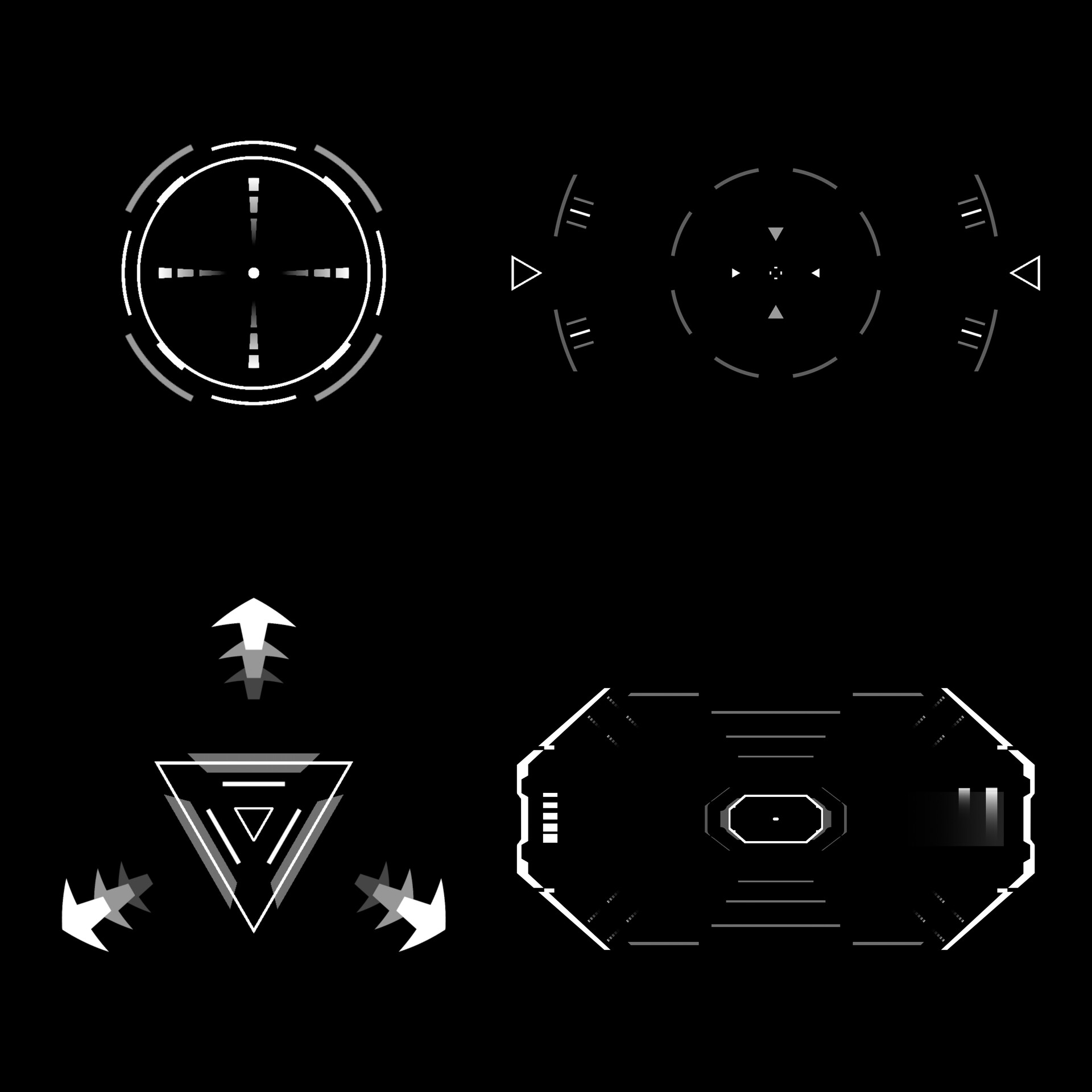 ArtStation - 2D - Substance Designer - Target Reticles
