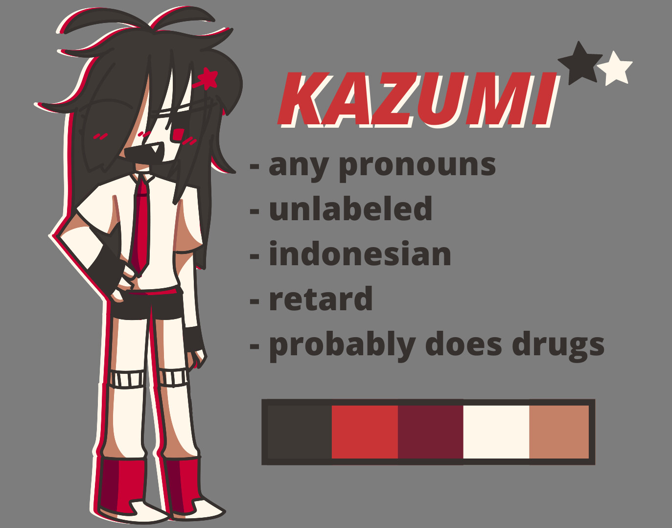 ArtStation - oc reference sheet