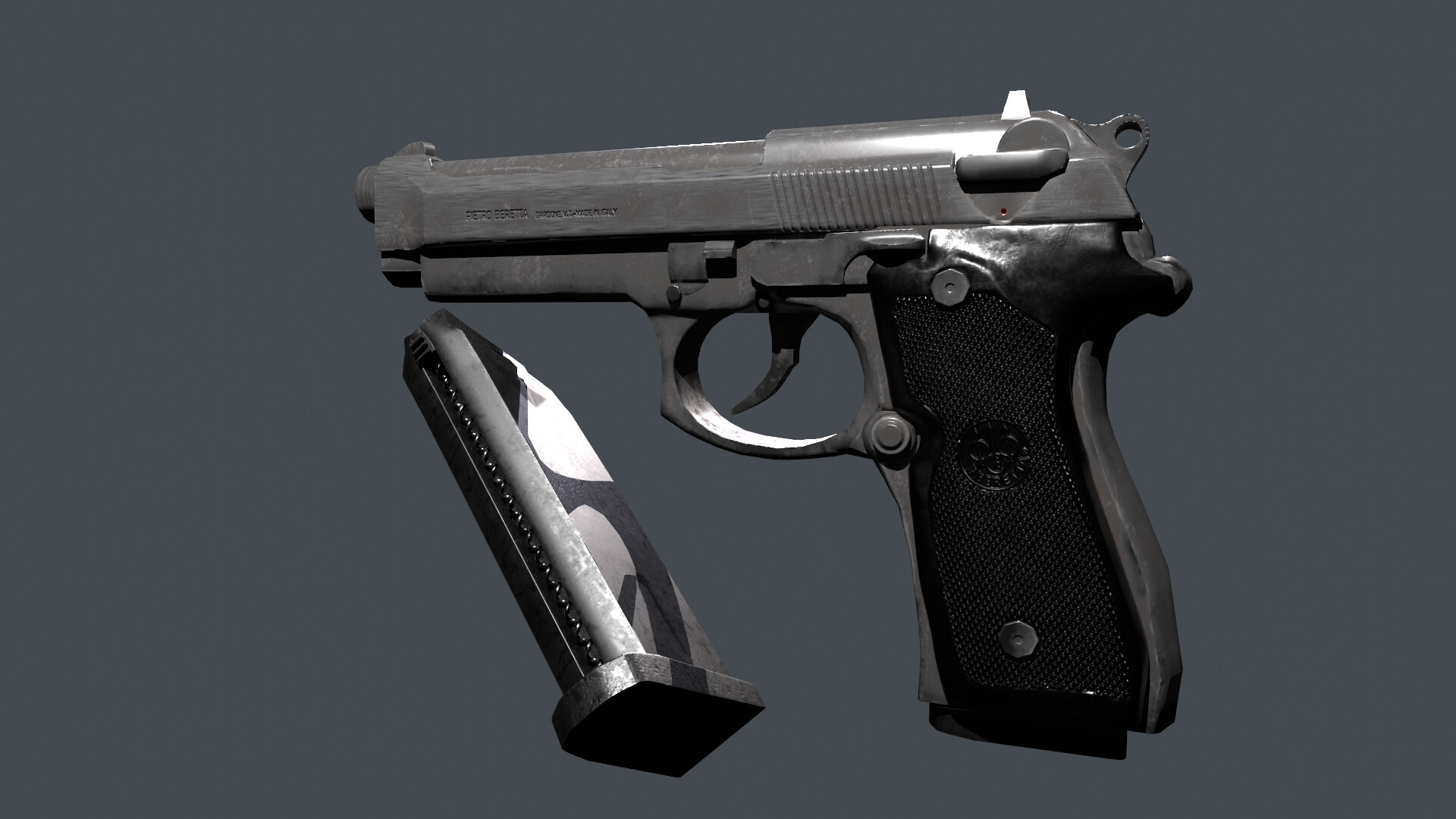 ArtStation - Beretta M9 A1
