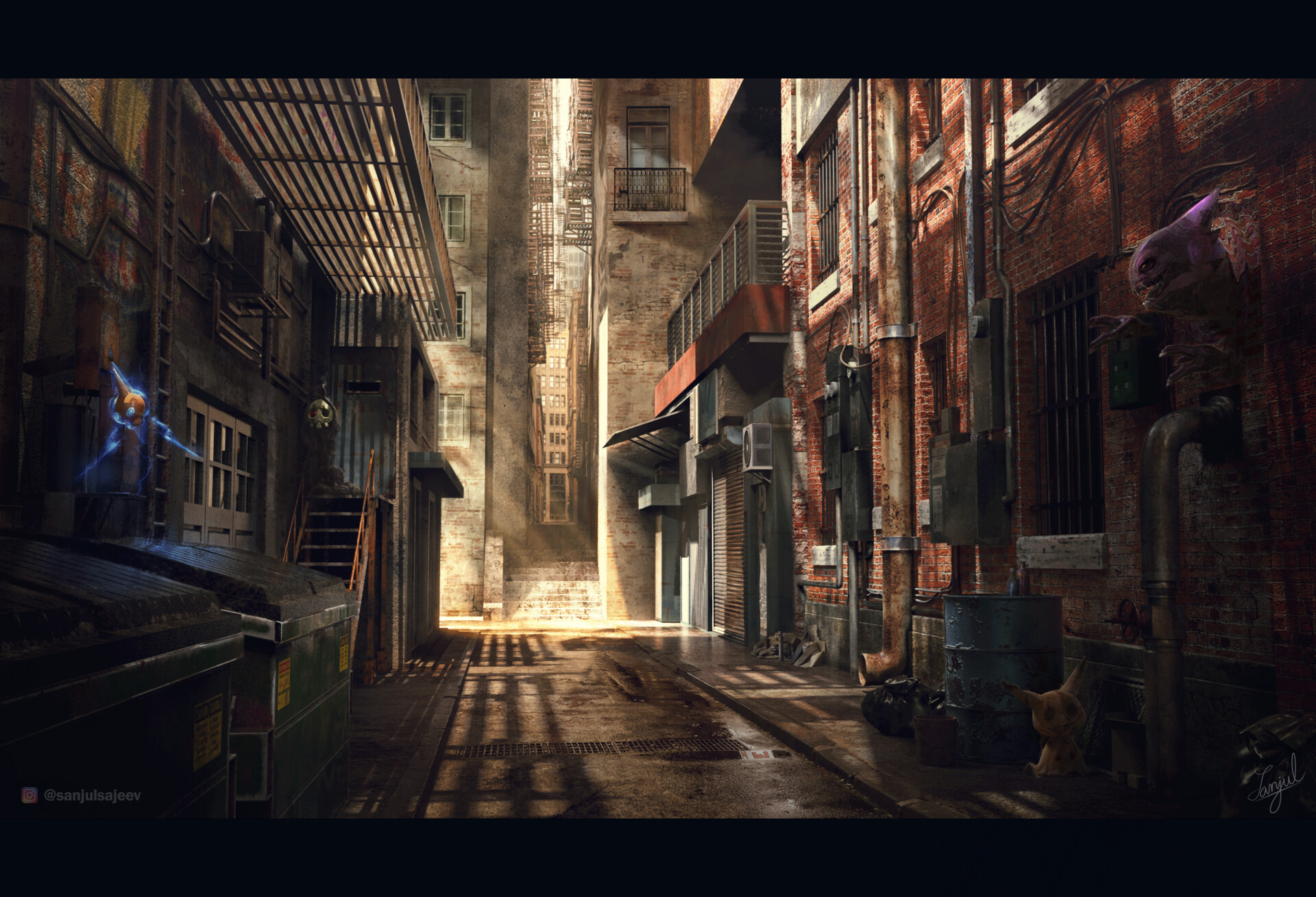 Sanjul Sajeev - Alleyway