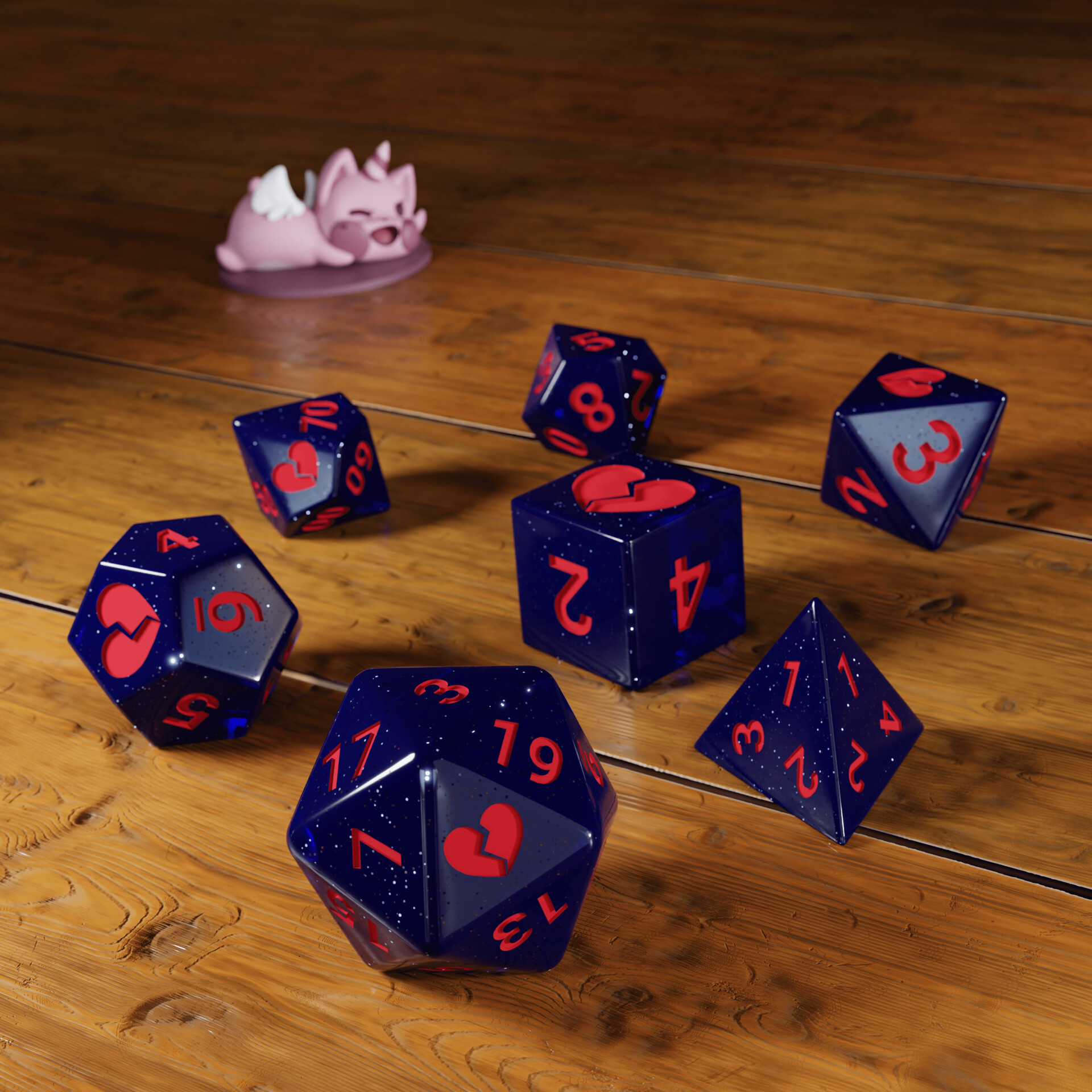 ArtStation - SugarCubedStudios' KS dice set