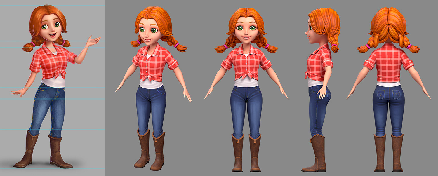 Game Art Outsourcing Studio - Concept Art, 2D & 3D Assets - NPC for ...