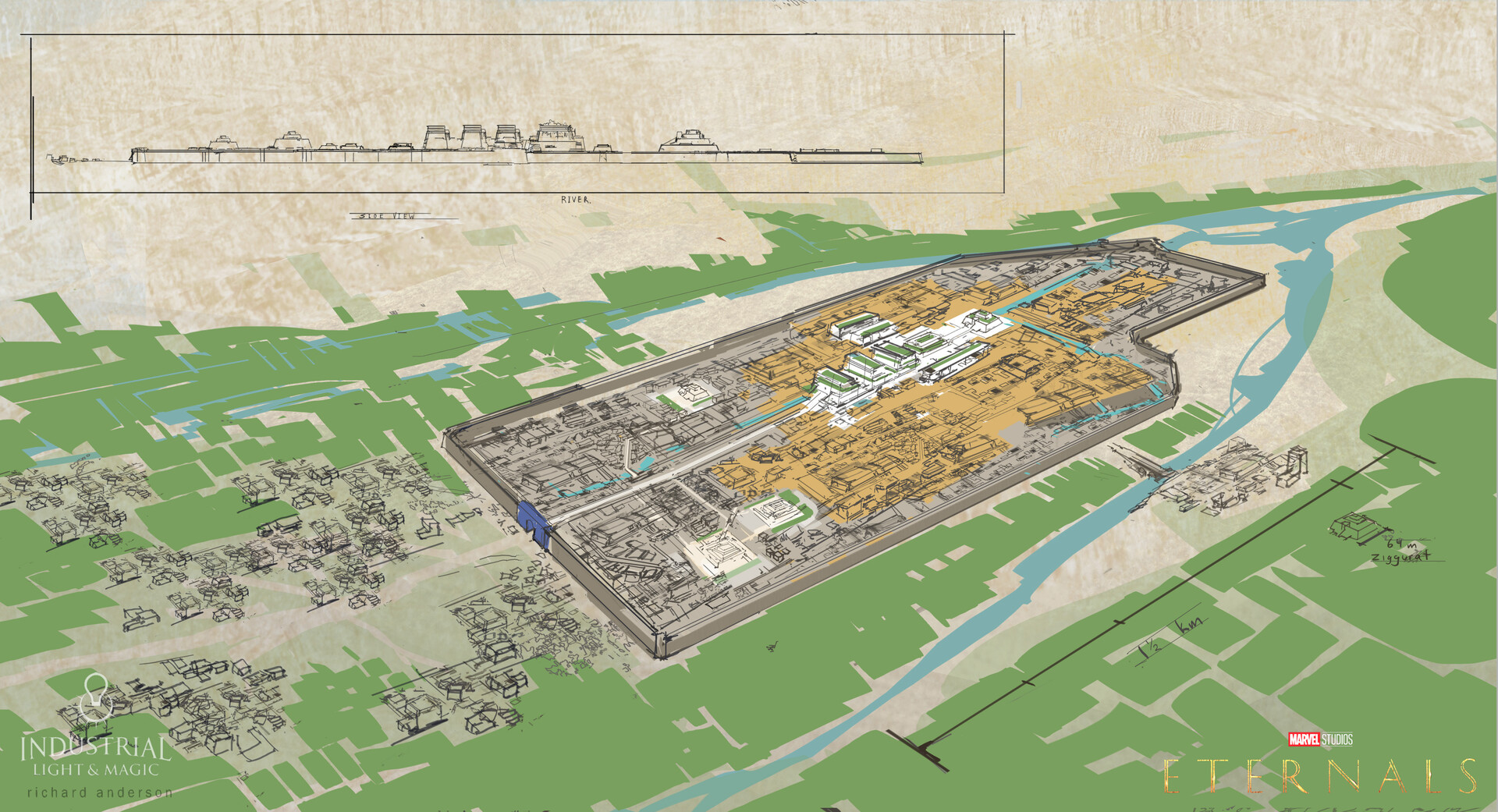 richard anderson. flaptraps art studio - Marvel's Eternals Babylon ...