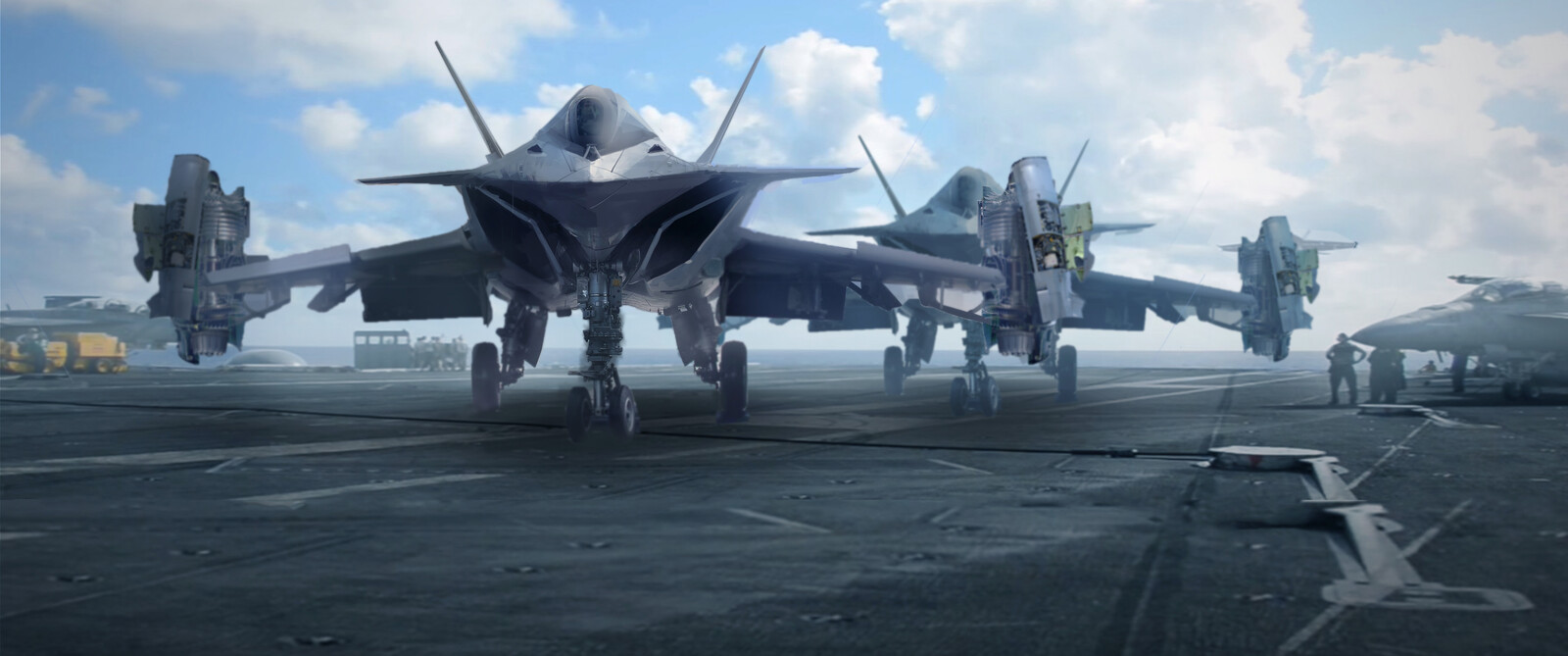 Sean Hsiao - Dassault Rafale M Stealth VTOL Concept