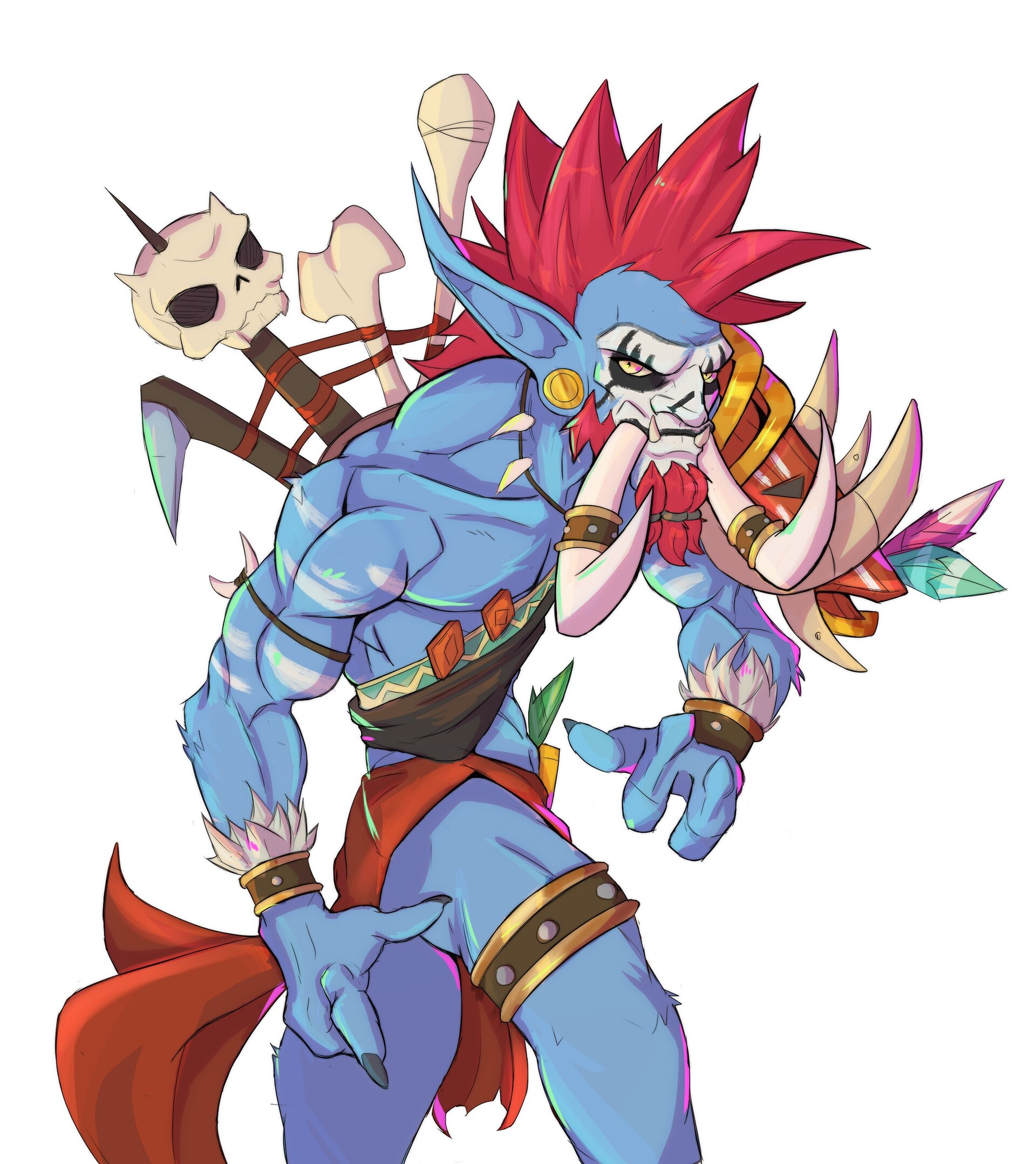 ArtStation - Vol'jin fanart