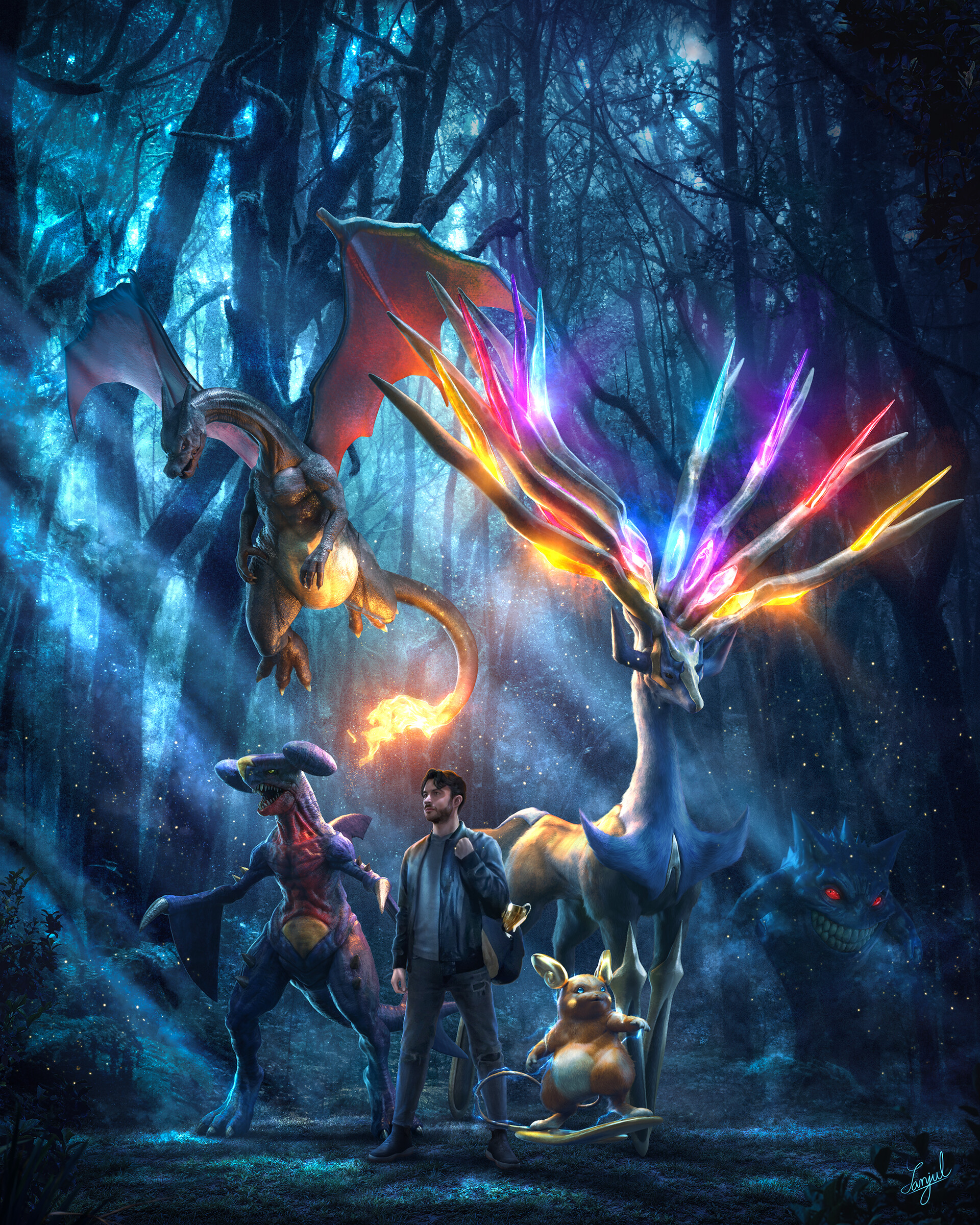 ArtStation - Pokemon Team