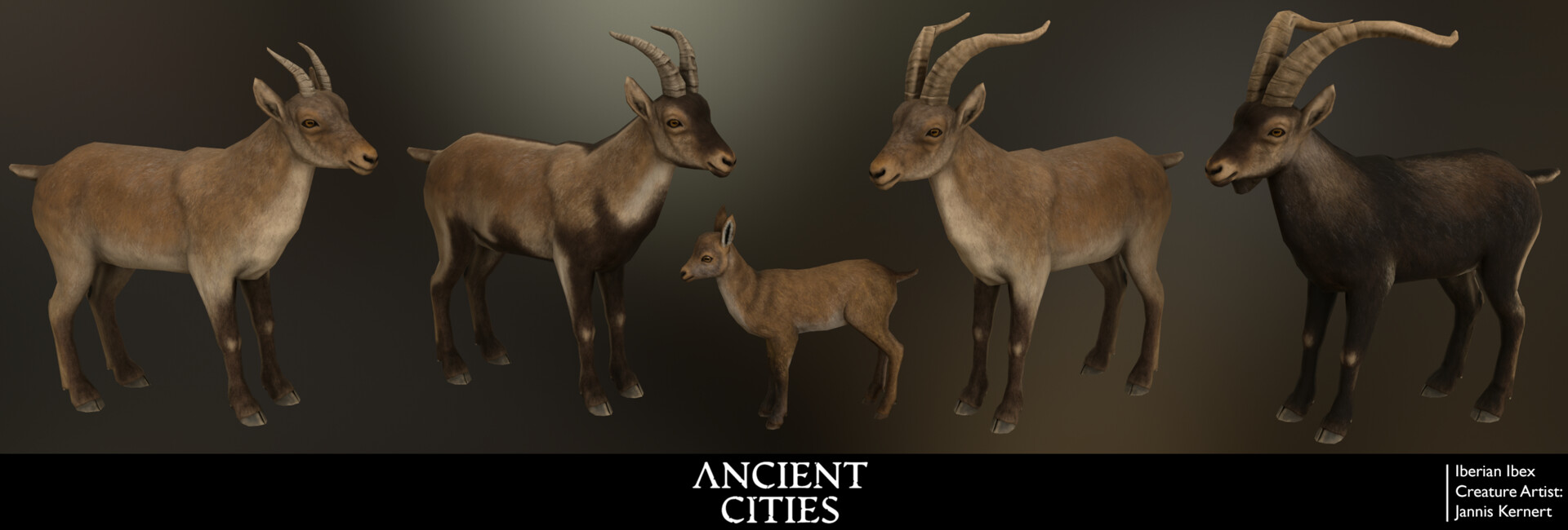 Jannis Kernert - Iberian Ibex for "Ancient Cities"