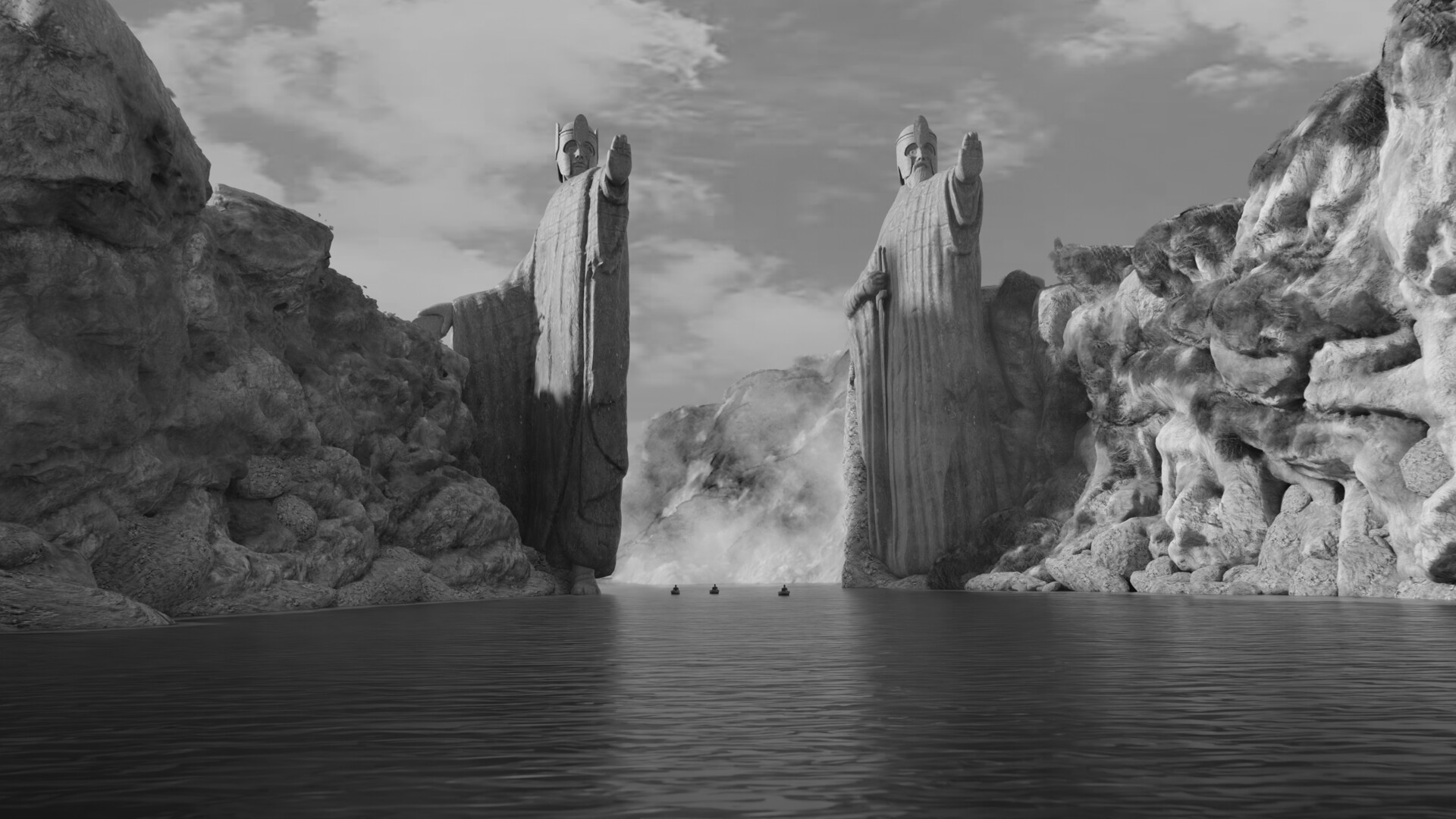 argonath wallpaper