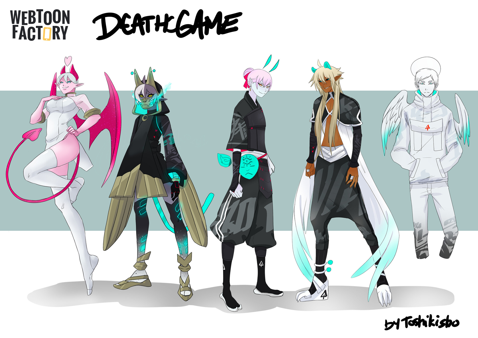ArtStation - Death Game Charadesign
