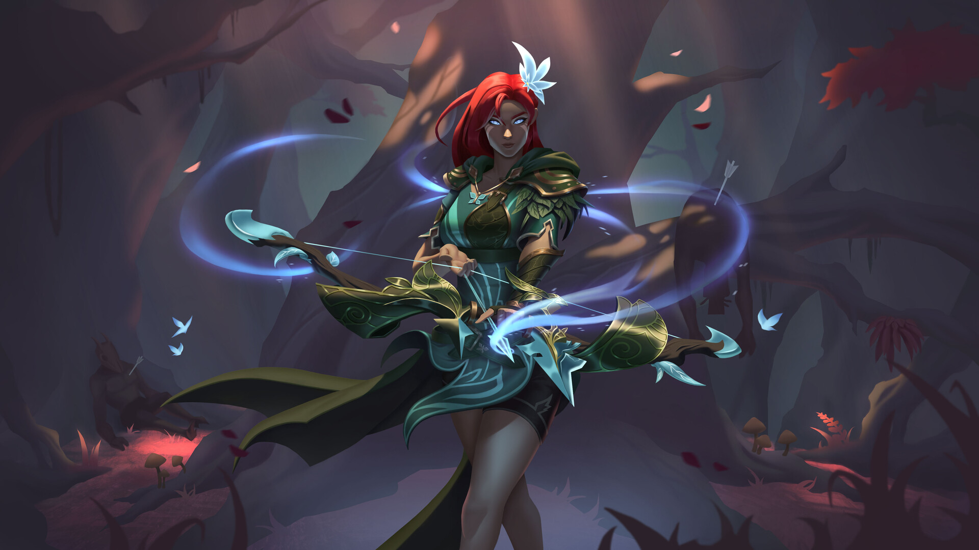 Dota 2 Wind Ranger Wallpaper