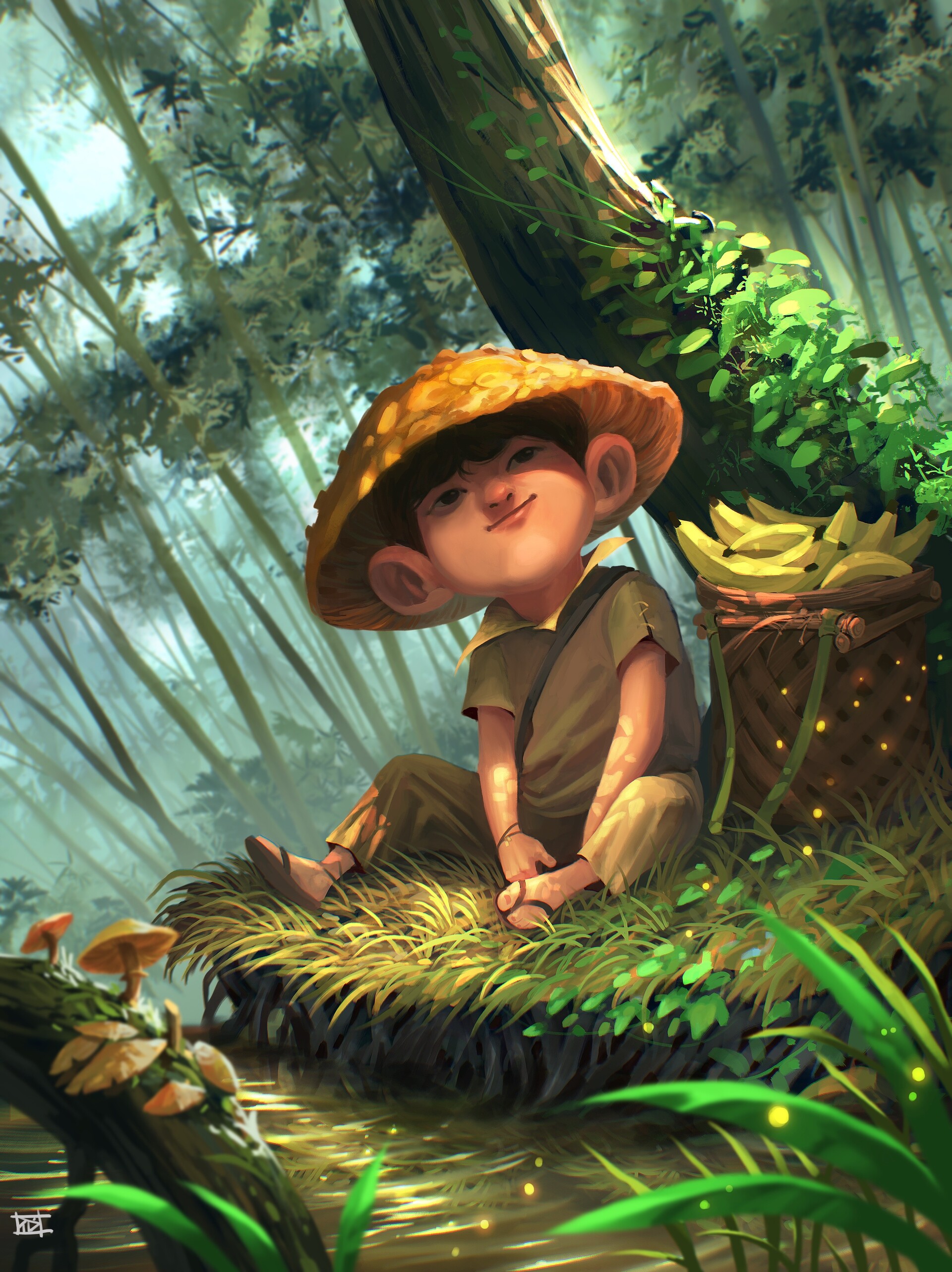 ArtStation - Mushroom Kid