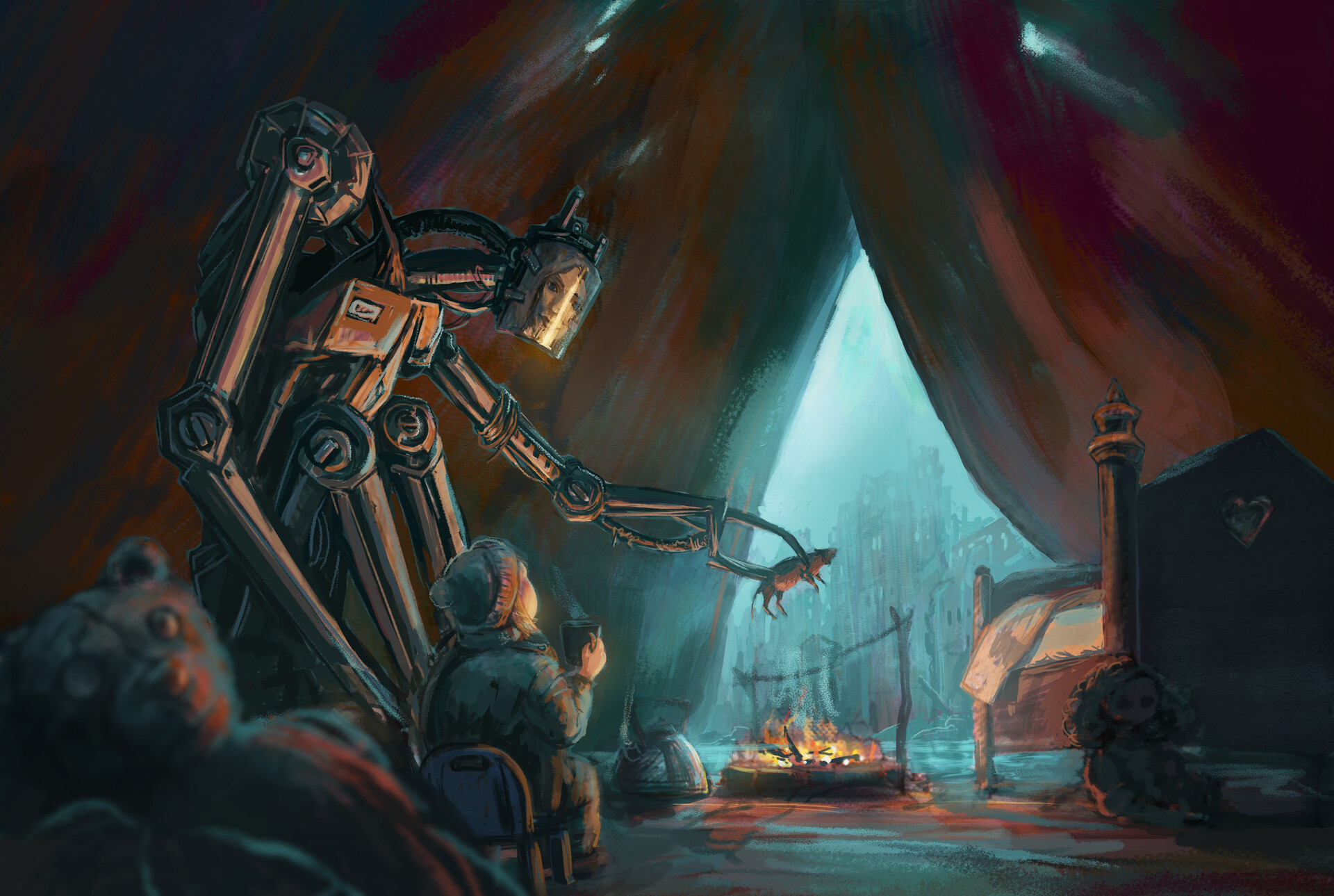 ArtStation - Robot babysitter