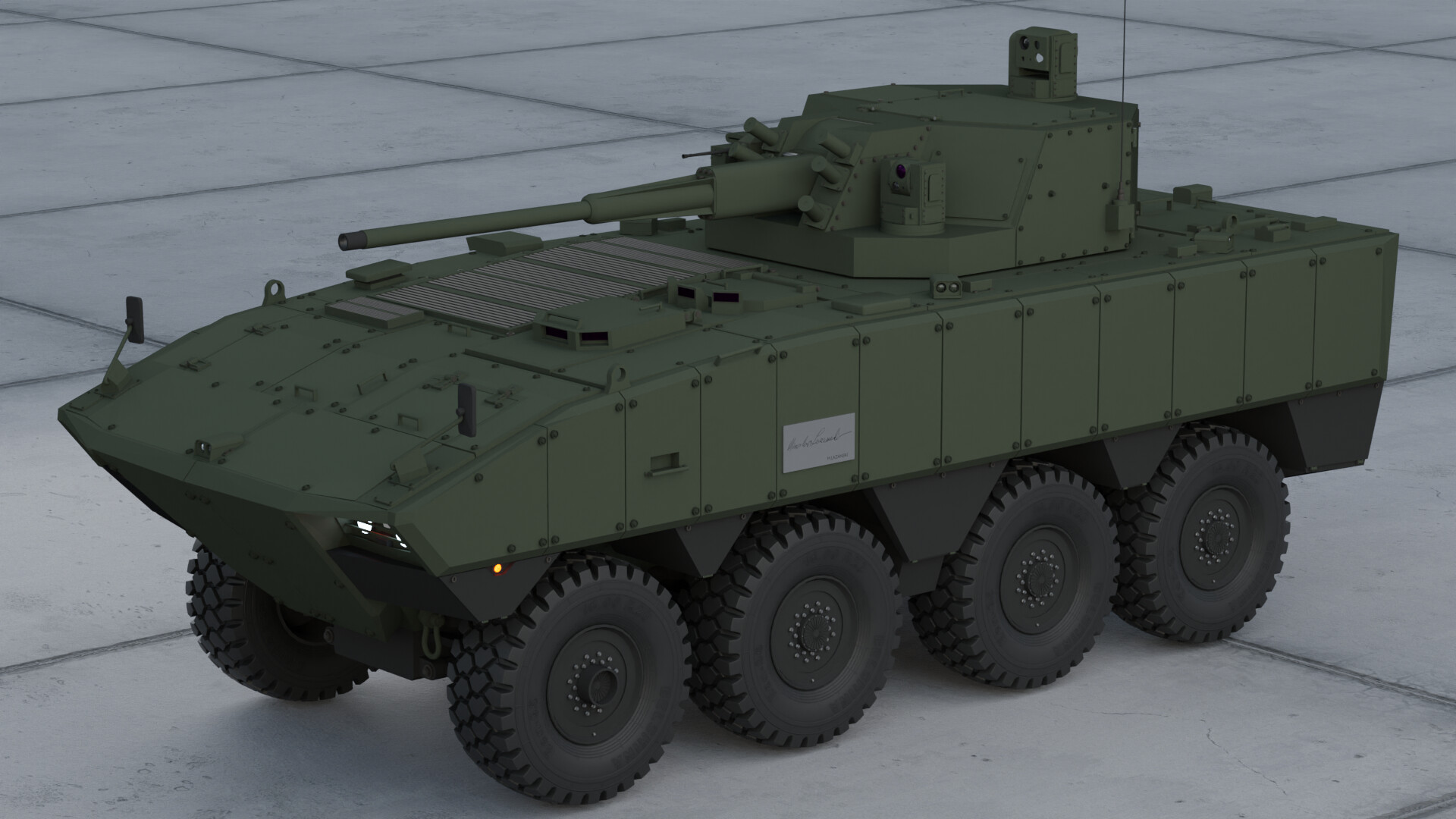 ArtStation - Lazanski New Serbian IFV