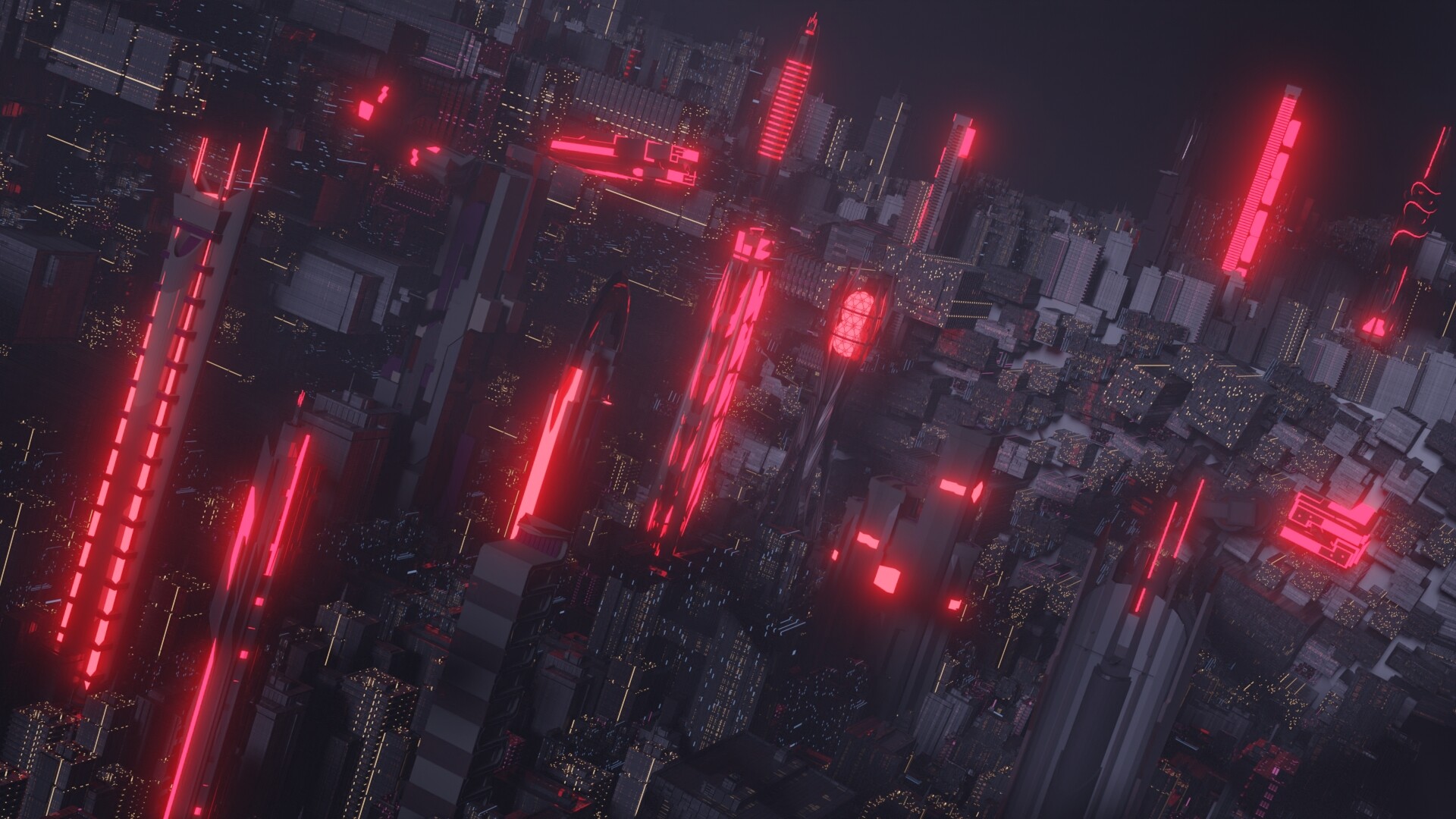 ArtStation - Dark Futuristic Environment