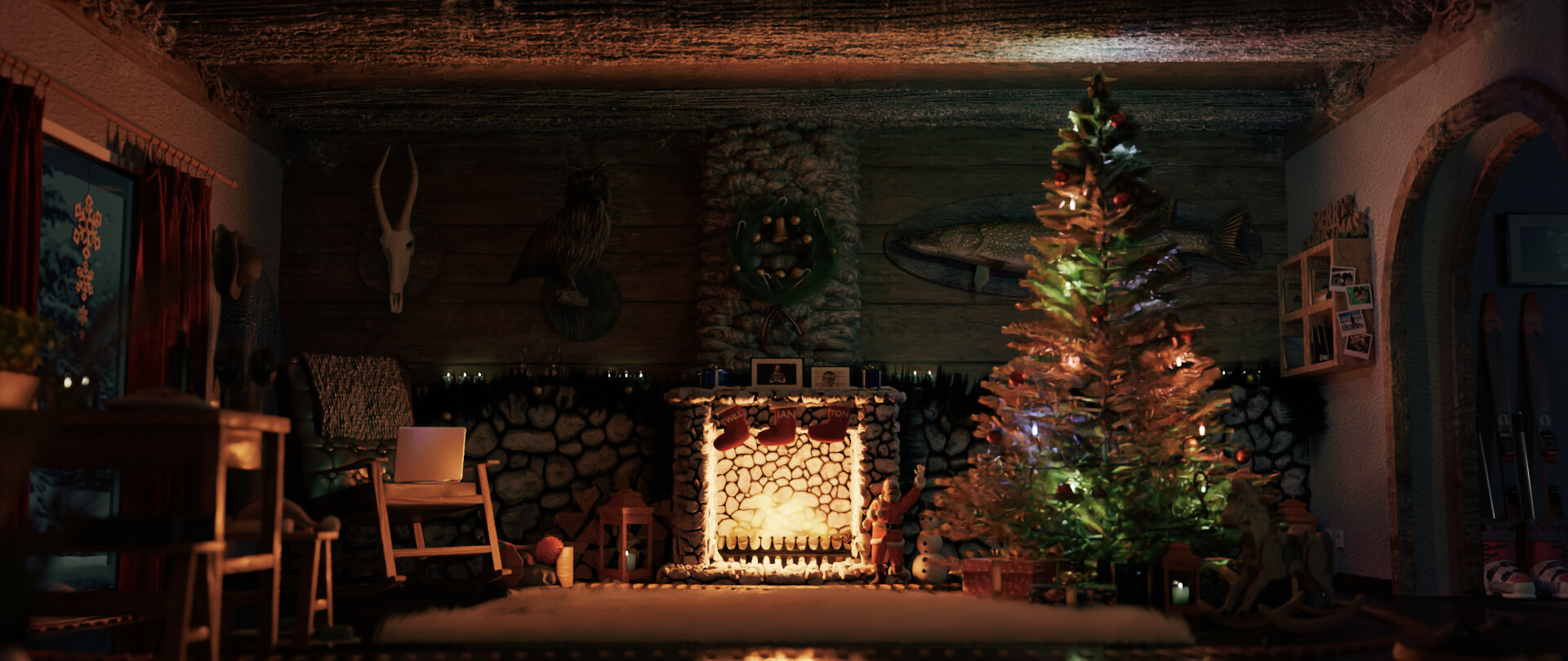 ArtStation - "Scary Christmas" - Entry for CG Festive Challenge by ...