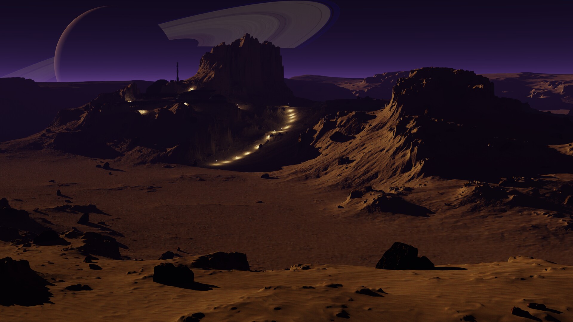 ArtStation - Blender Landscape Practice