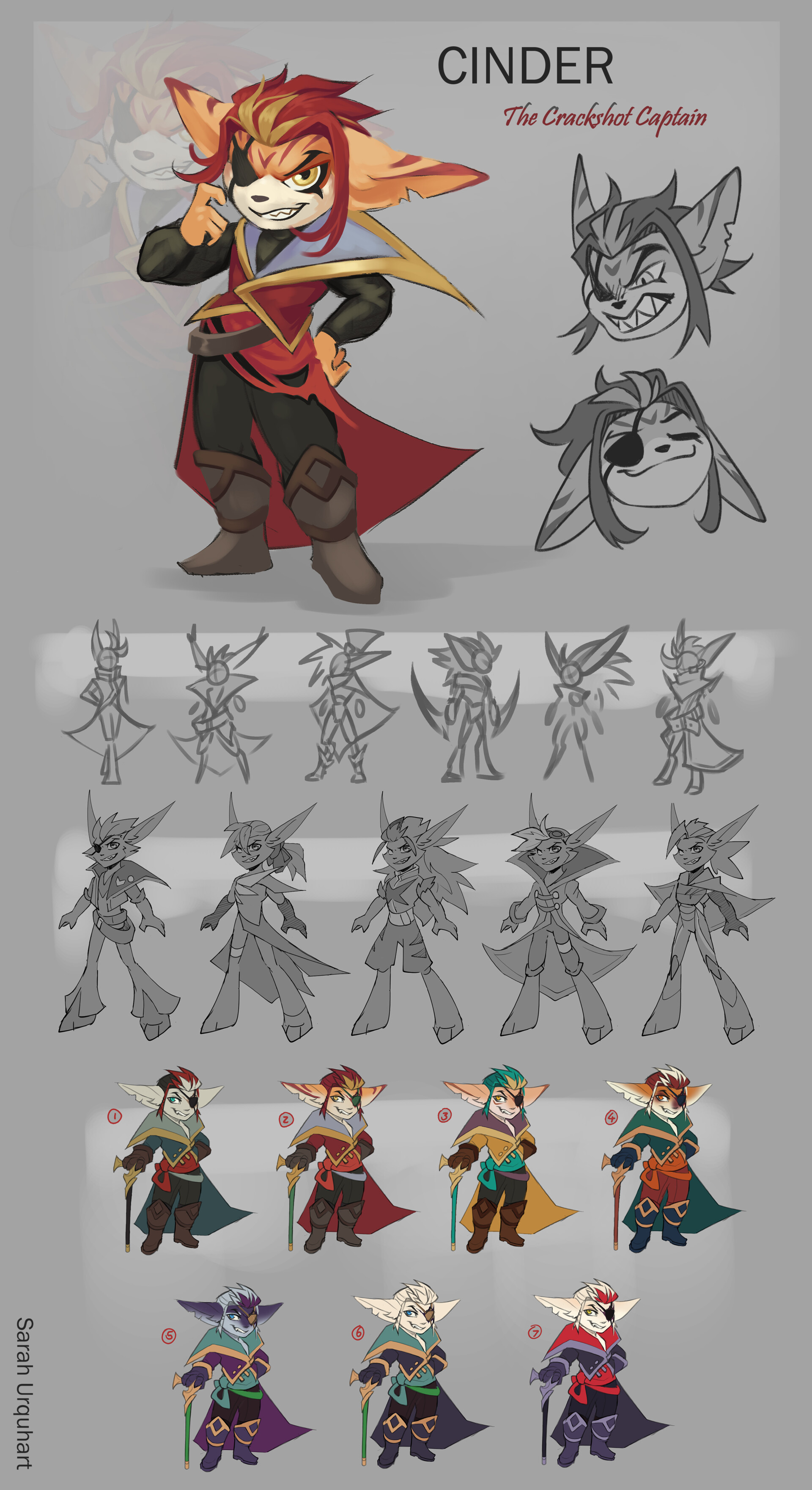 ArtStation - Cinder Design