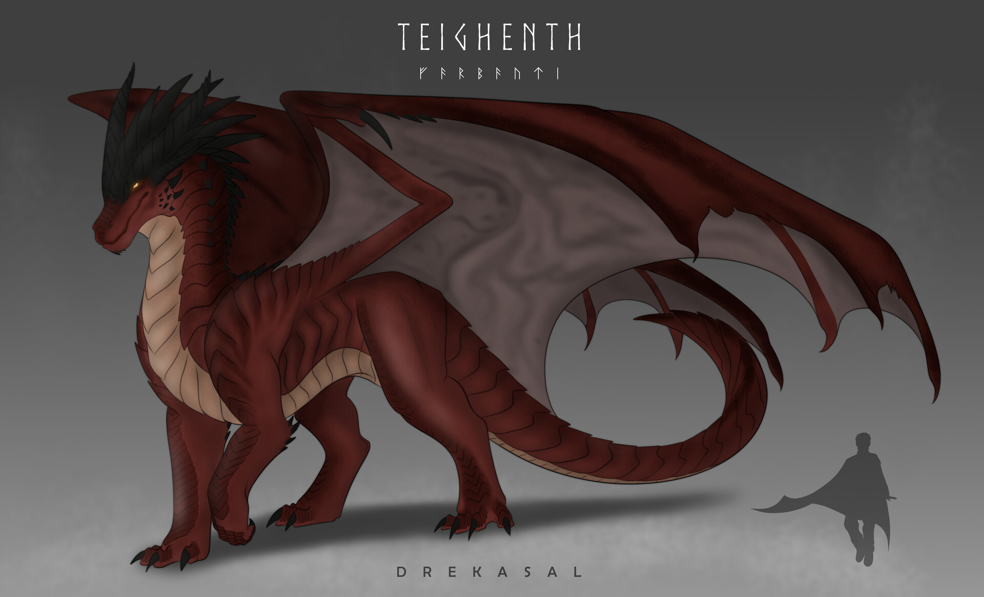 ArtStation - DragonVerse: Teighenth