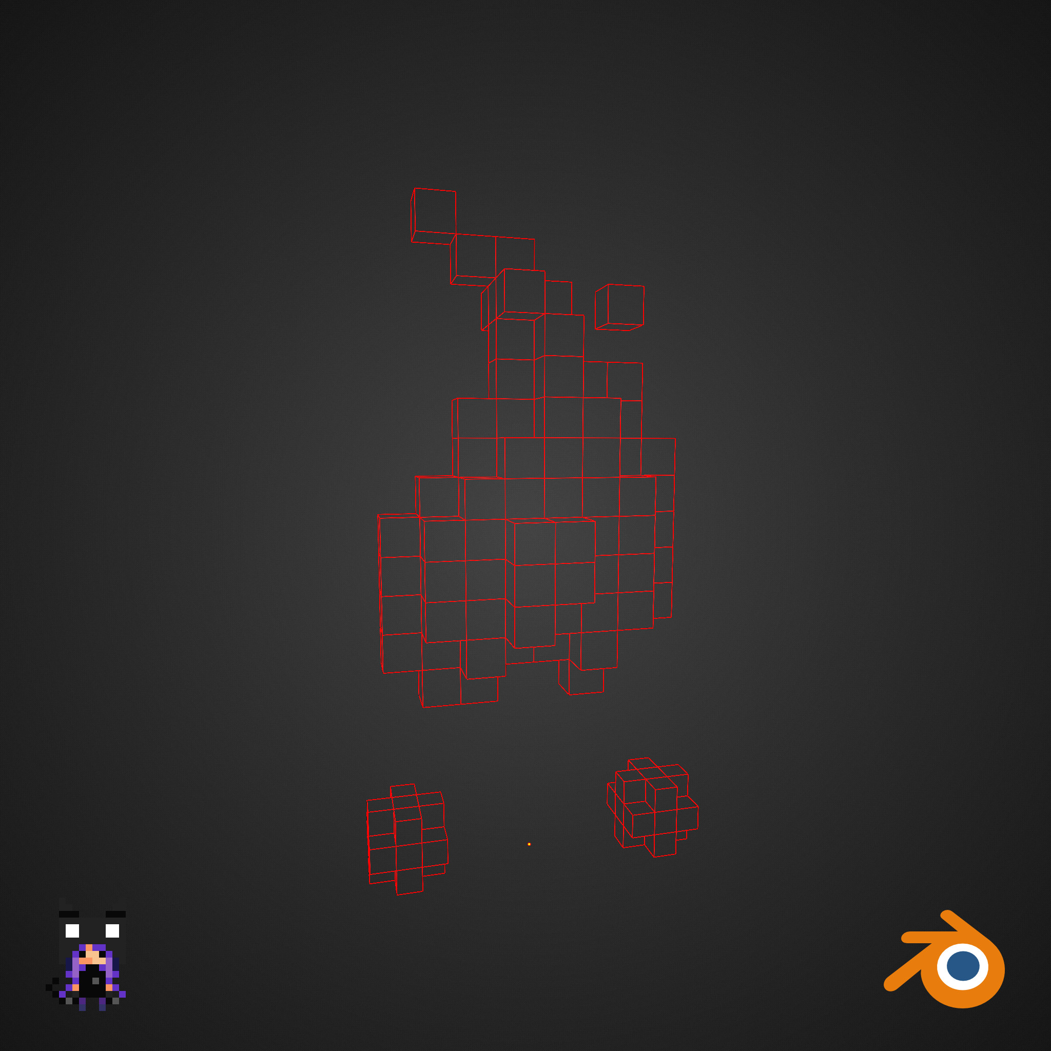 Noah Massie - Voxel Fire Sprite