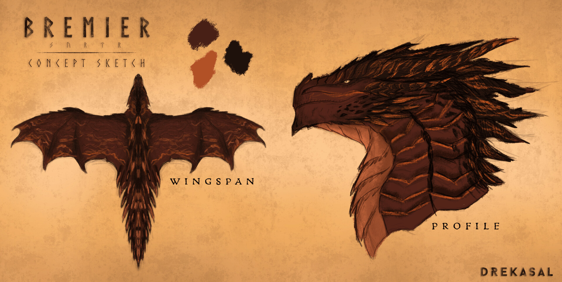 ArtStation - DragonVerse: Bremier | Concept