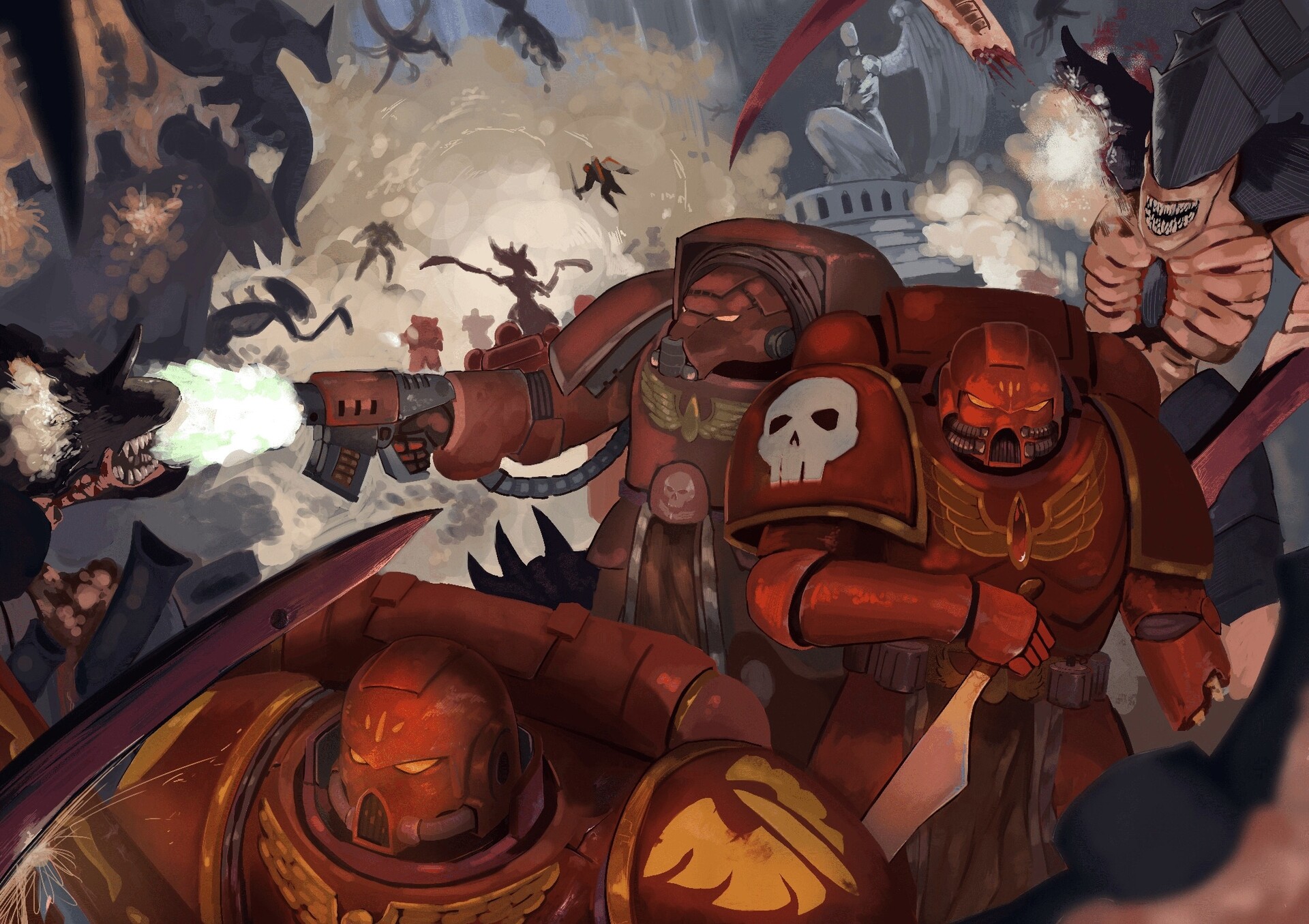 ArtStation - Battle of Baal