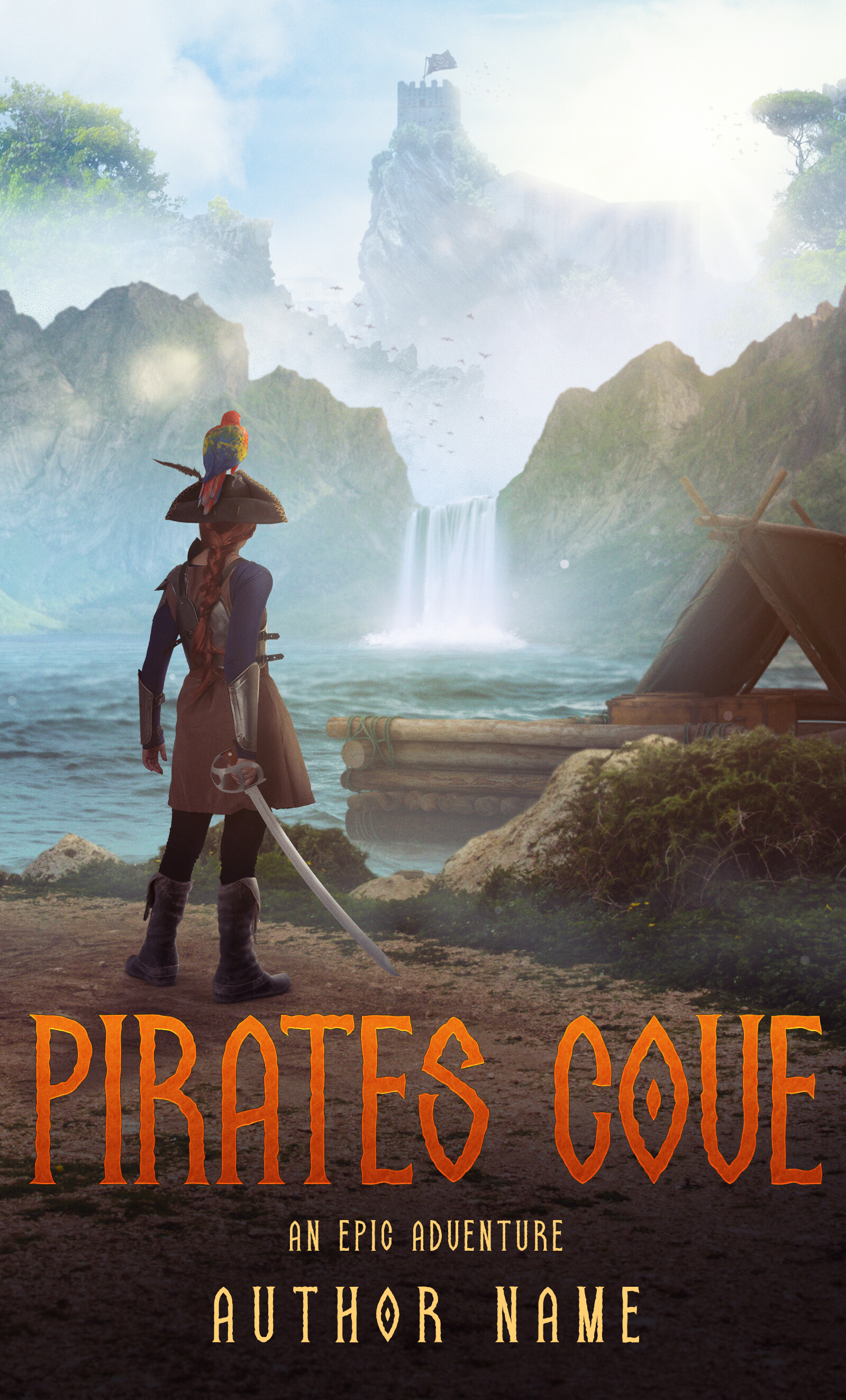 ArtStation - Pirates Cove - Premade Book Cover