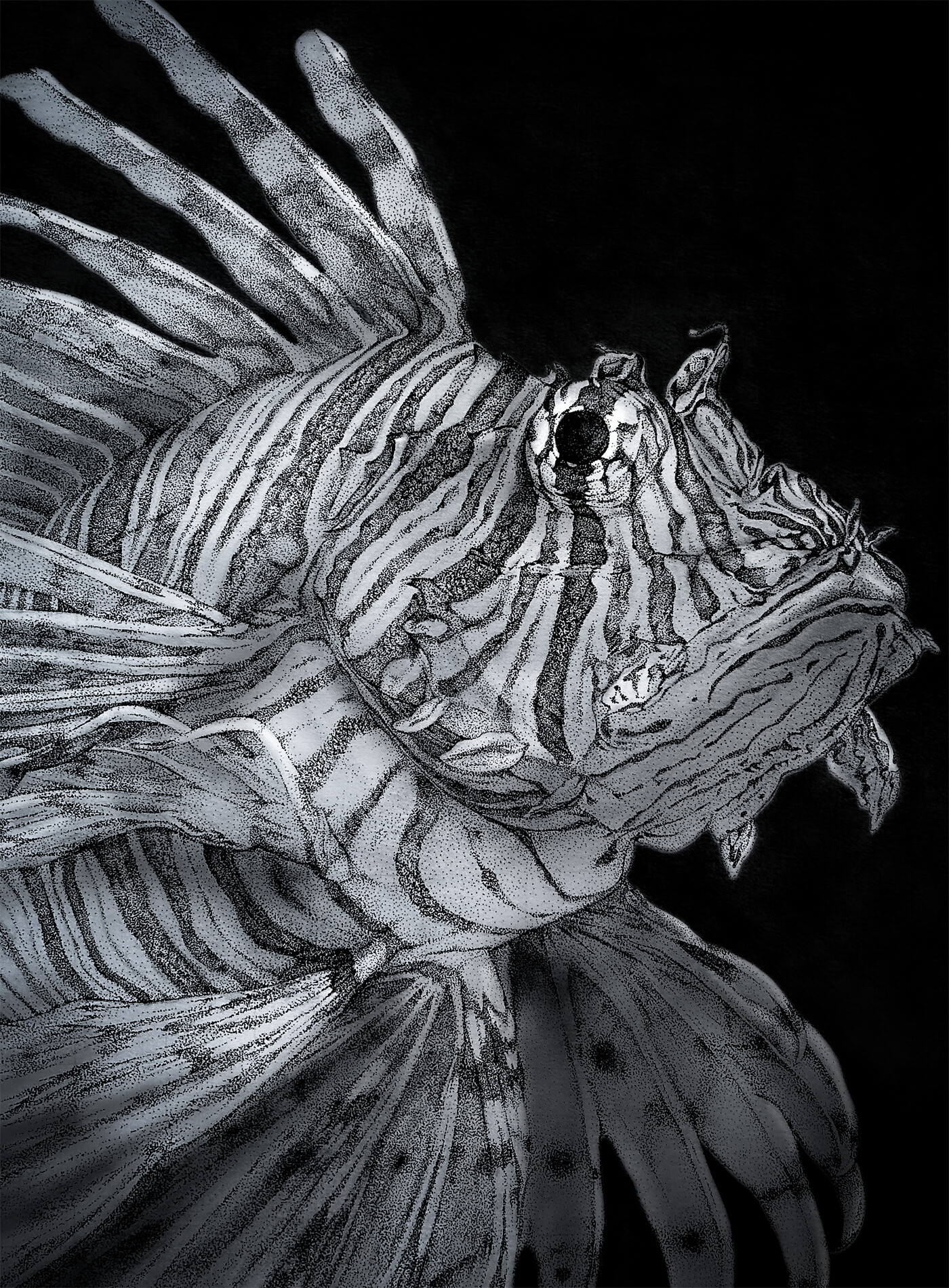 ArtStation - lion fish