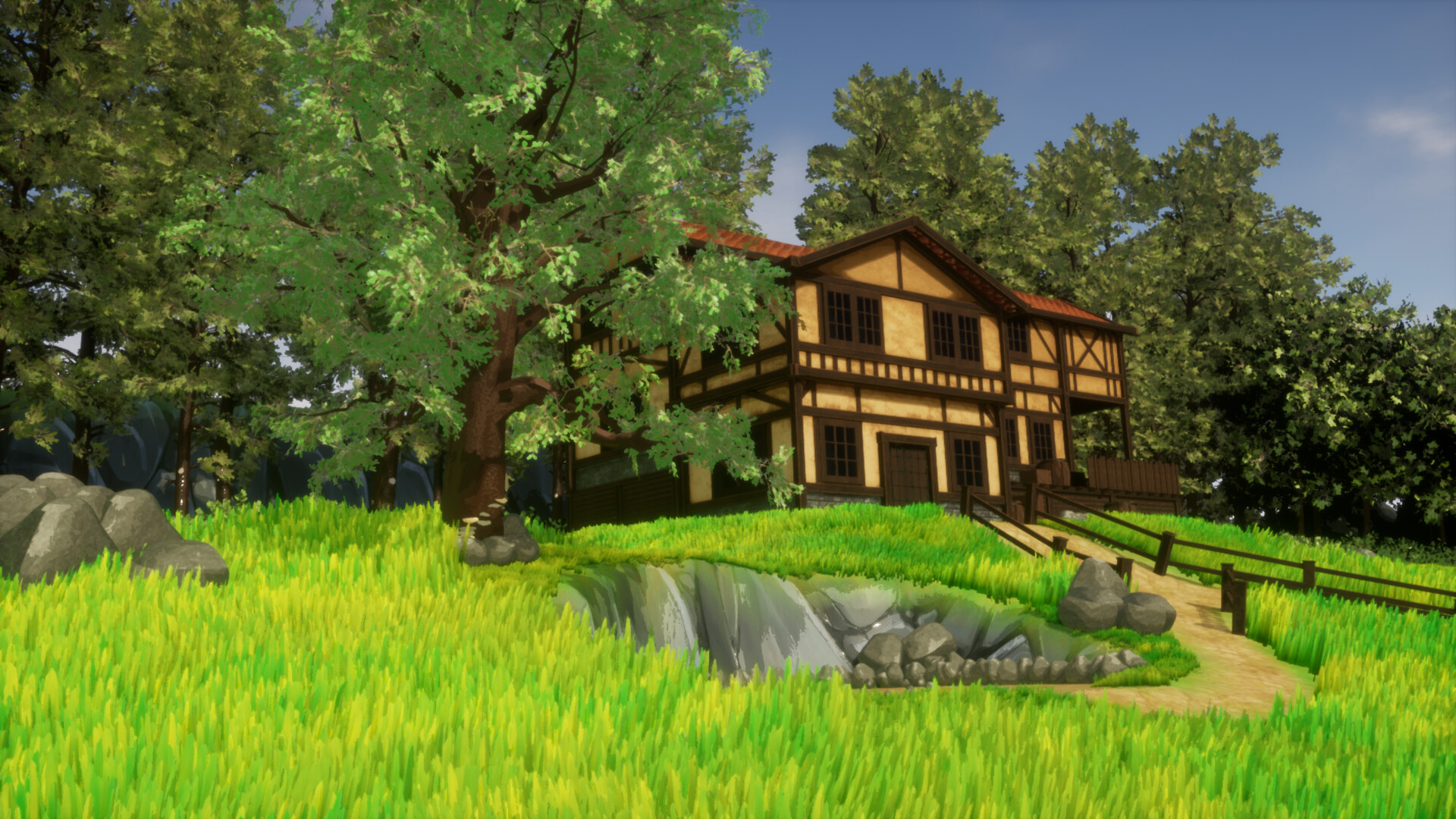 Liam Burns - Cel-Shaded Scene Practice