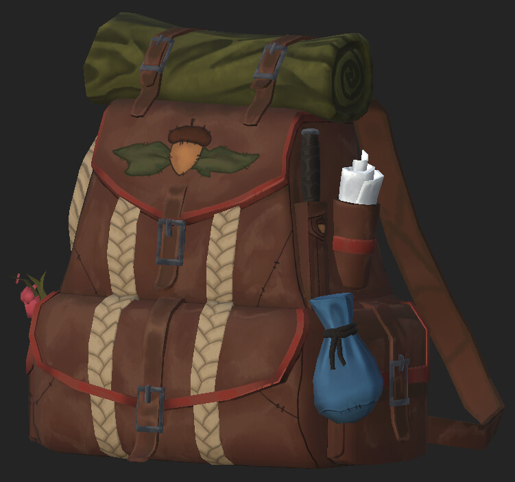 ArtStation - Backpack [Concept By: Christina Kraus]