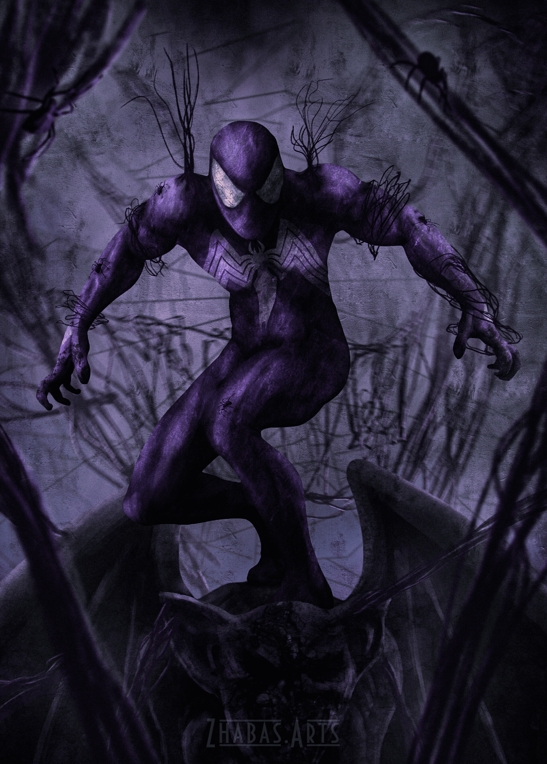ArtStation - Ultimate Spider-Man, Wrath of Symbiote.